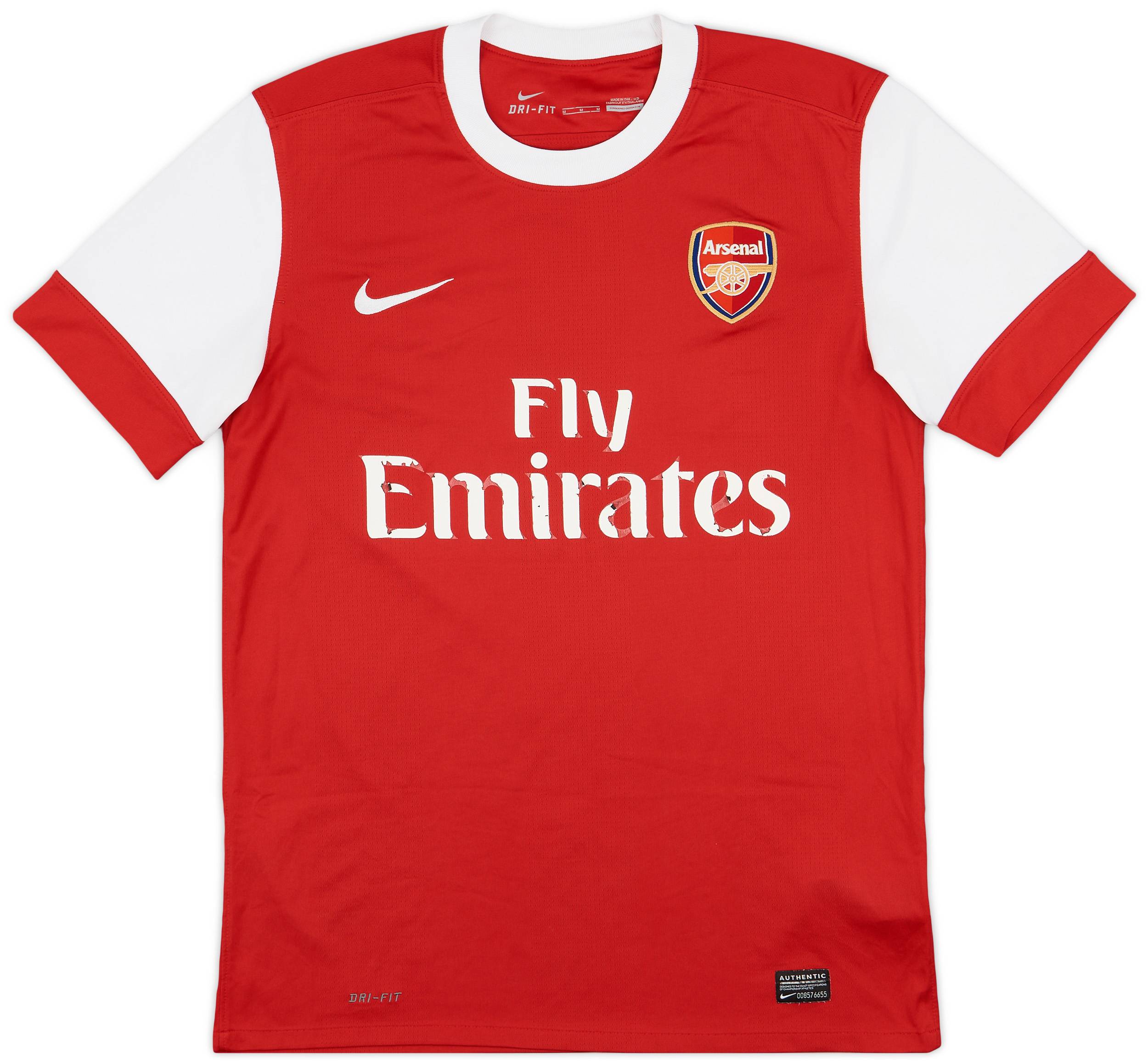 2010-11 Arsenal Home Shirt - 4/10 - (M)