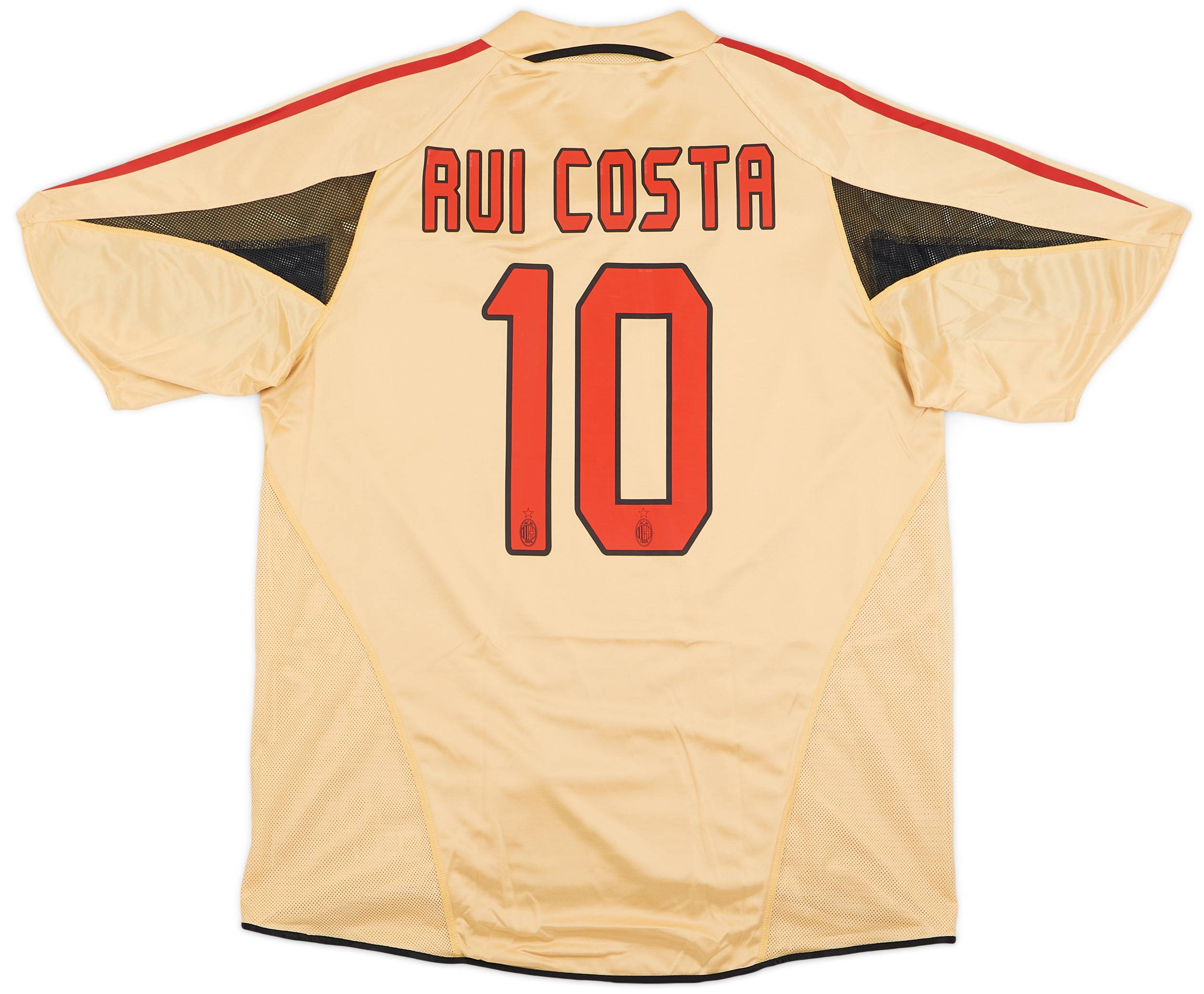 2004-05 AC Milan Player Issue Third Shirt Rui Costa #10 (XL)