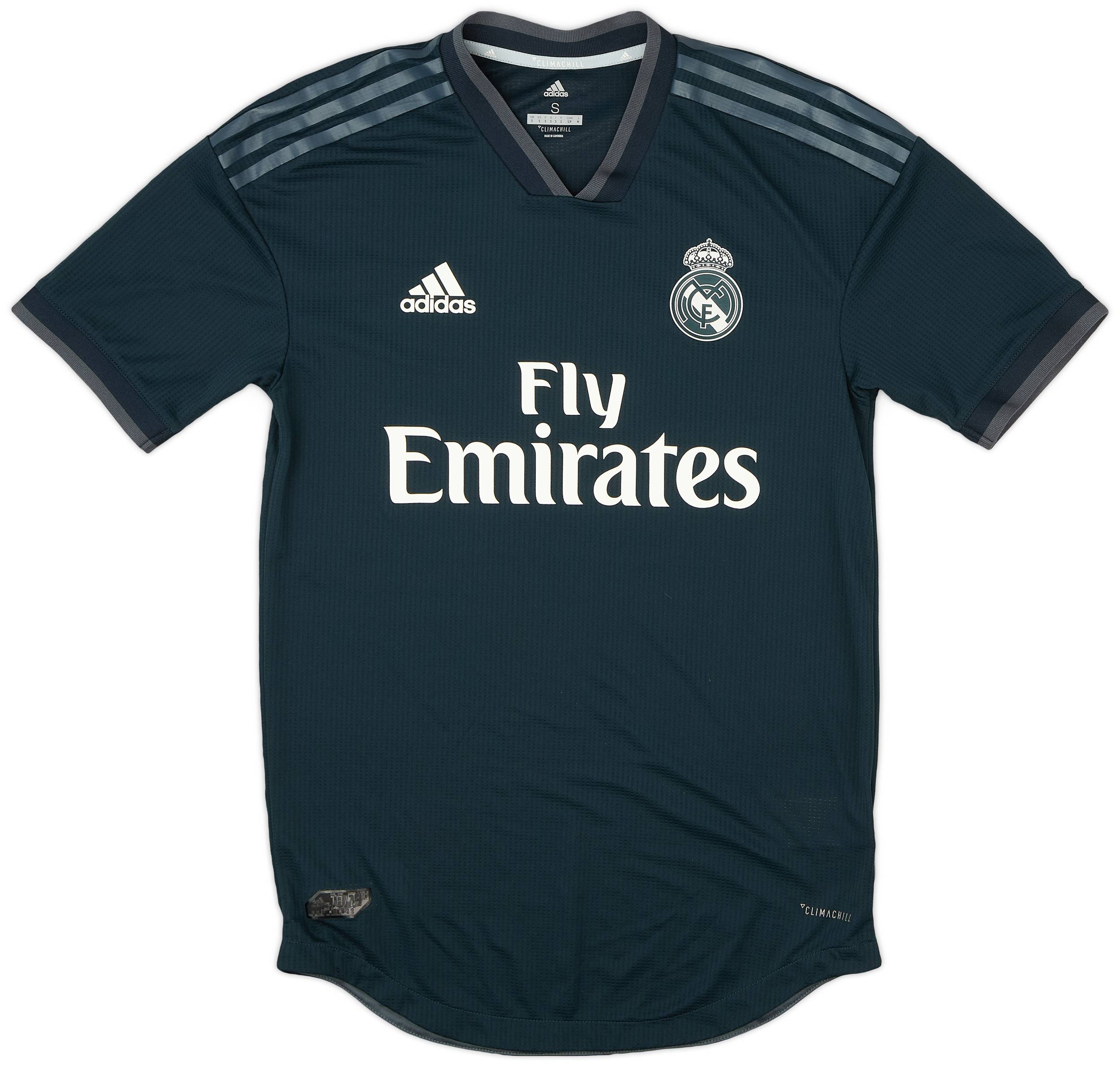 2018-19 Real Madrid Authentic Away Shirt - 9/10 - (S)