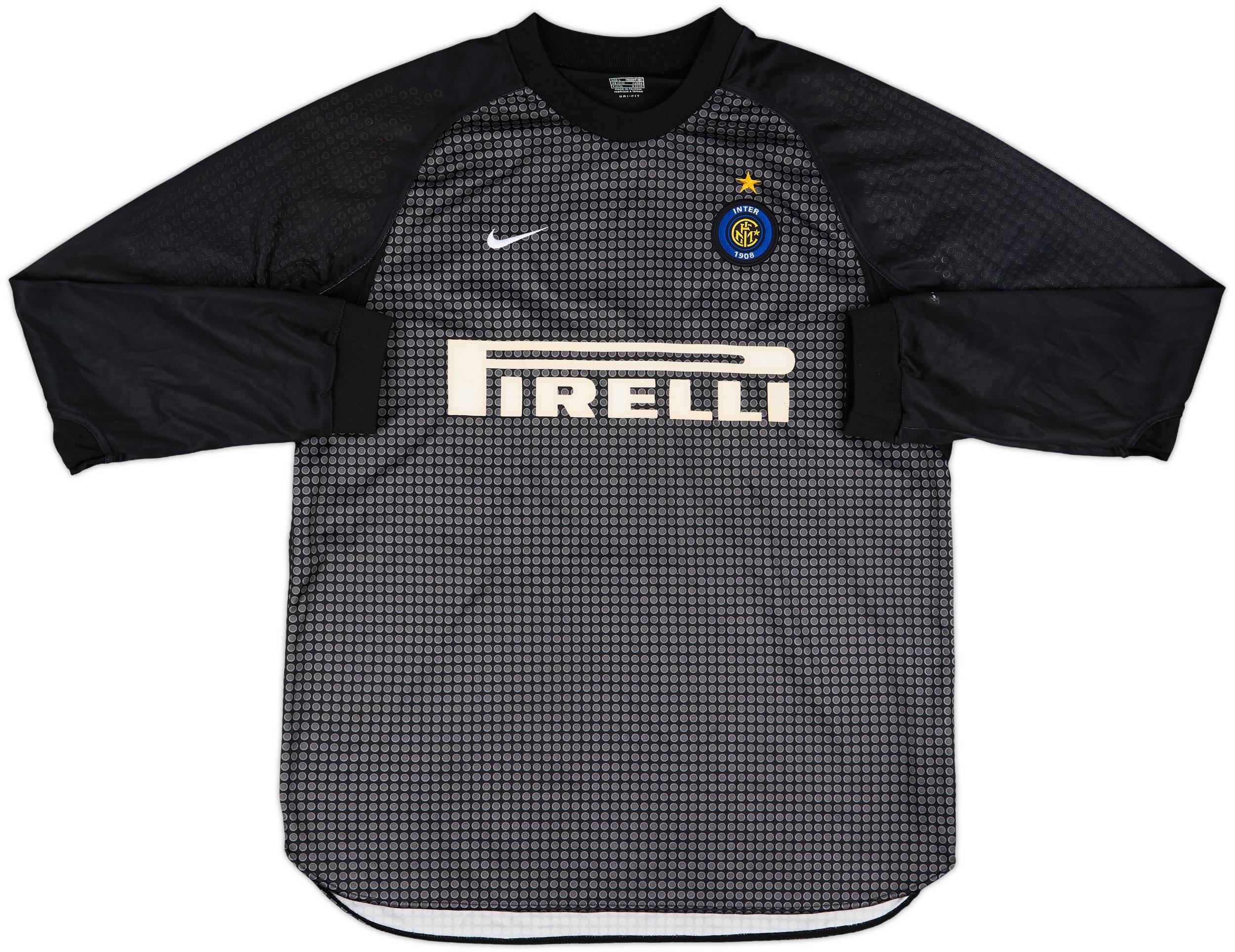 2000-01 Inter Milan GK Shirt - 8/10 - (L)