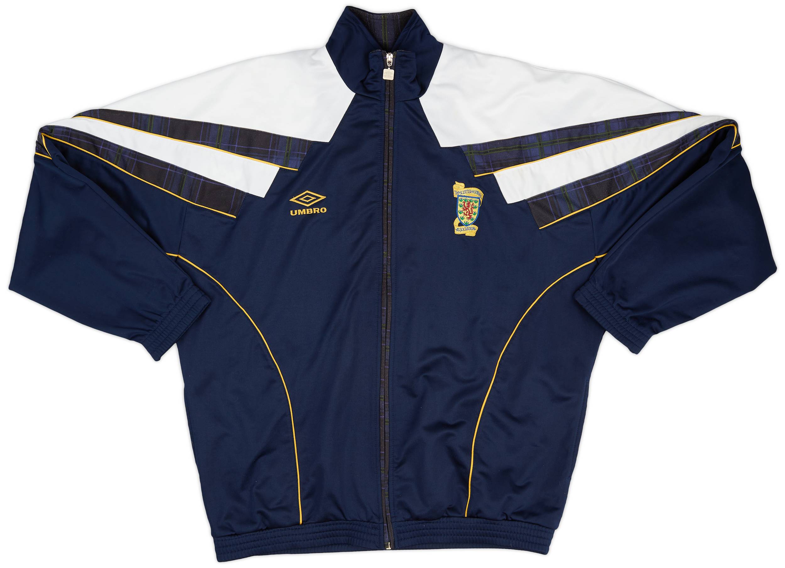 1996-98 Scotland Umbro Track Jacket - 8/10 - (M)