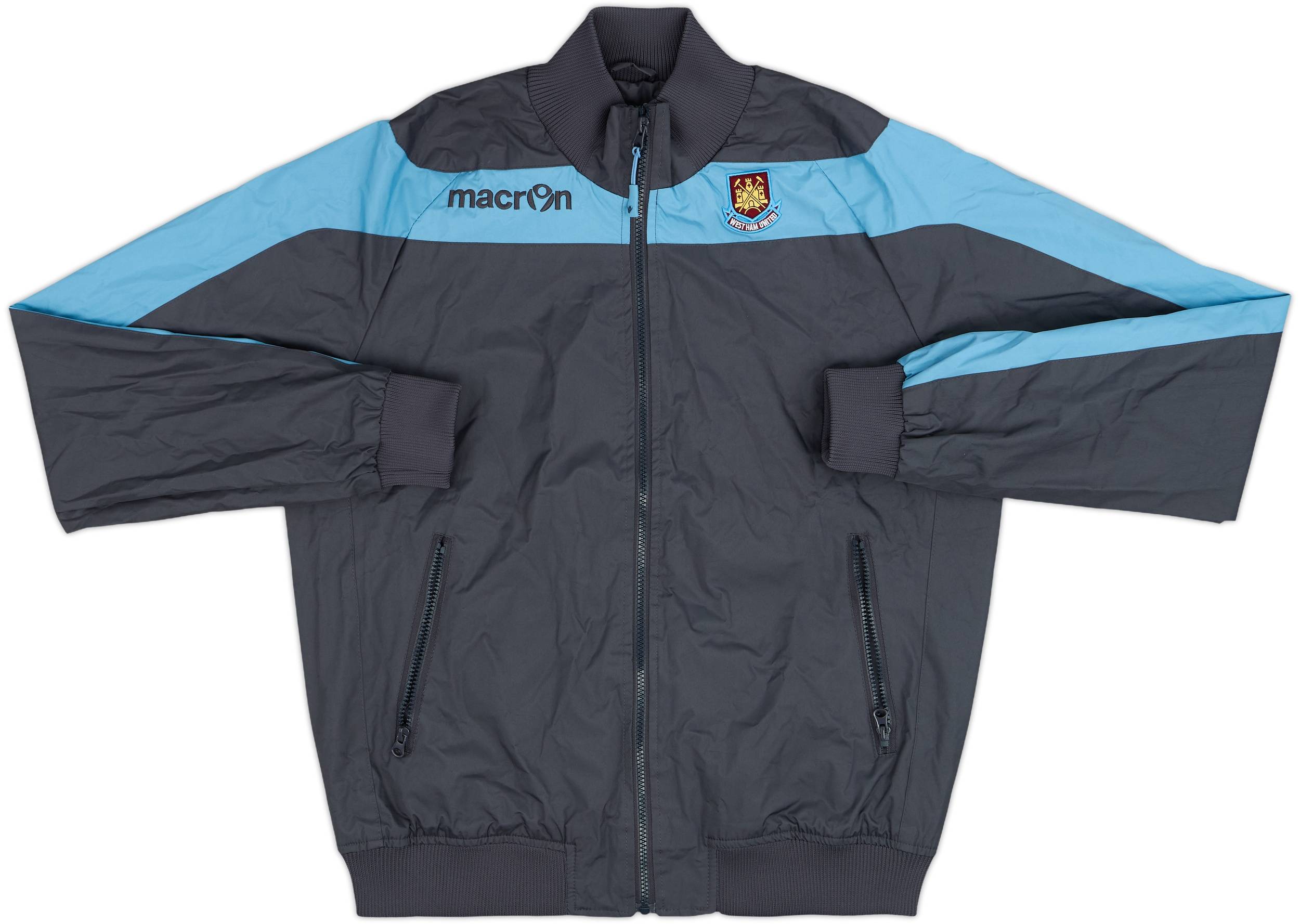 2012-13 West Ham Macron Tracksuit - 8/10 - (L)