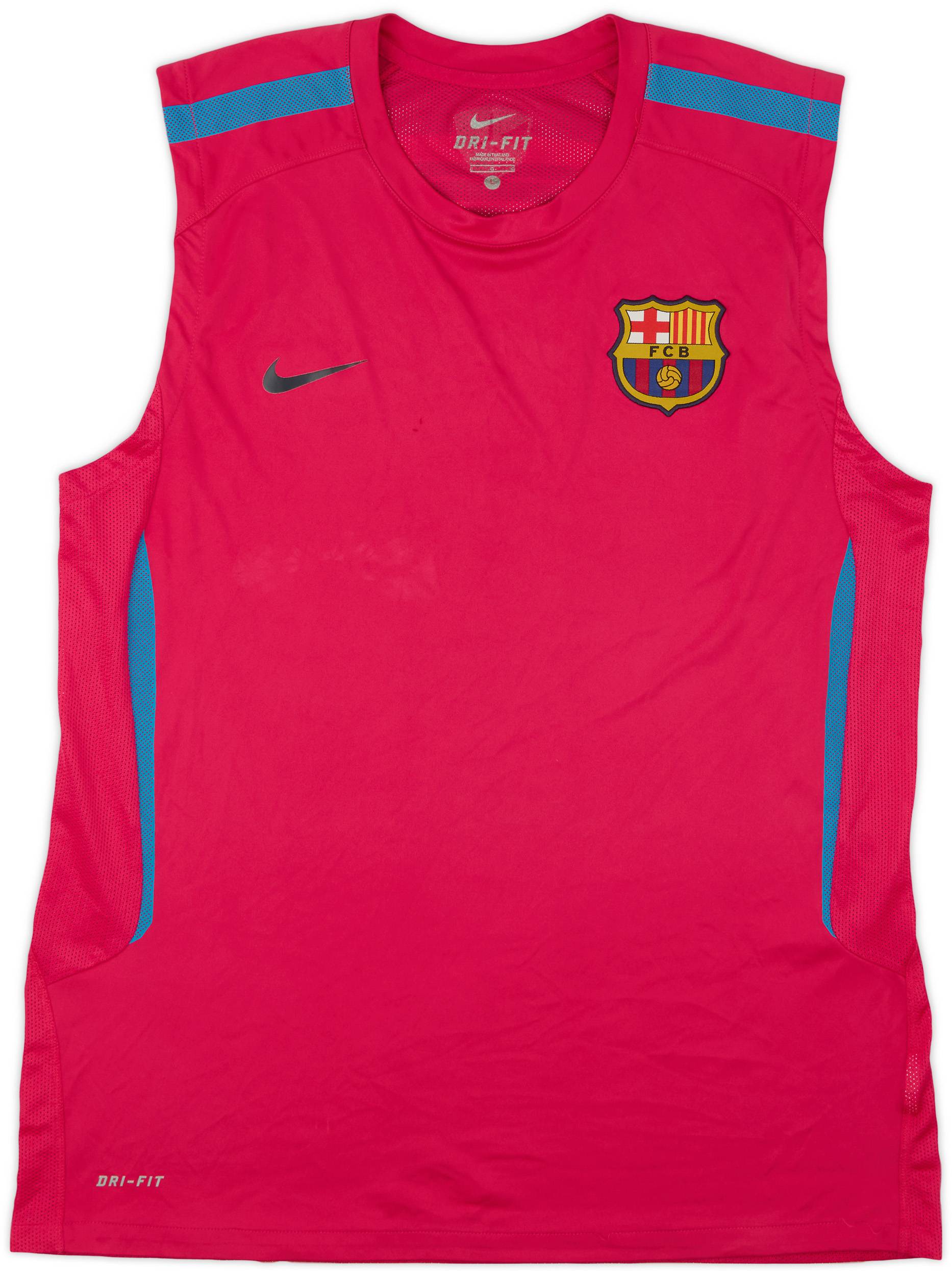 2014-15 Barcelona Nike Training Vest - 7/10 - (L)