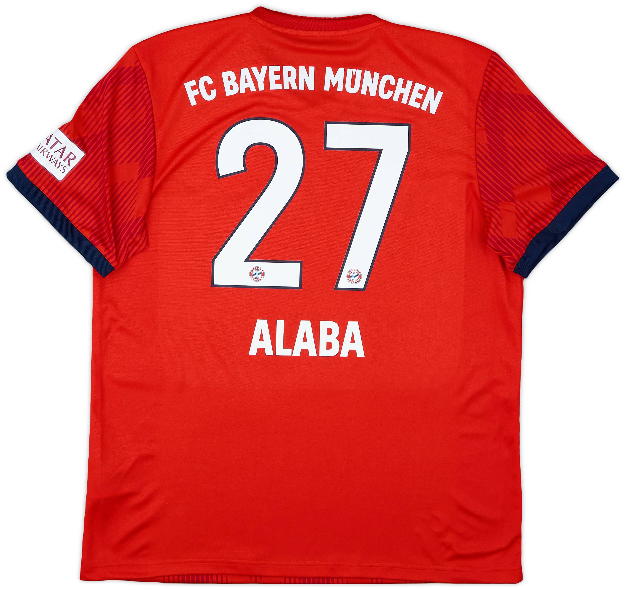 2018-19 Bayern Munich Home Shirt Alaba #27 - 10/10 - (L)