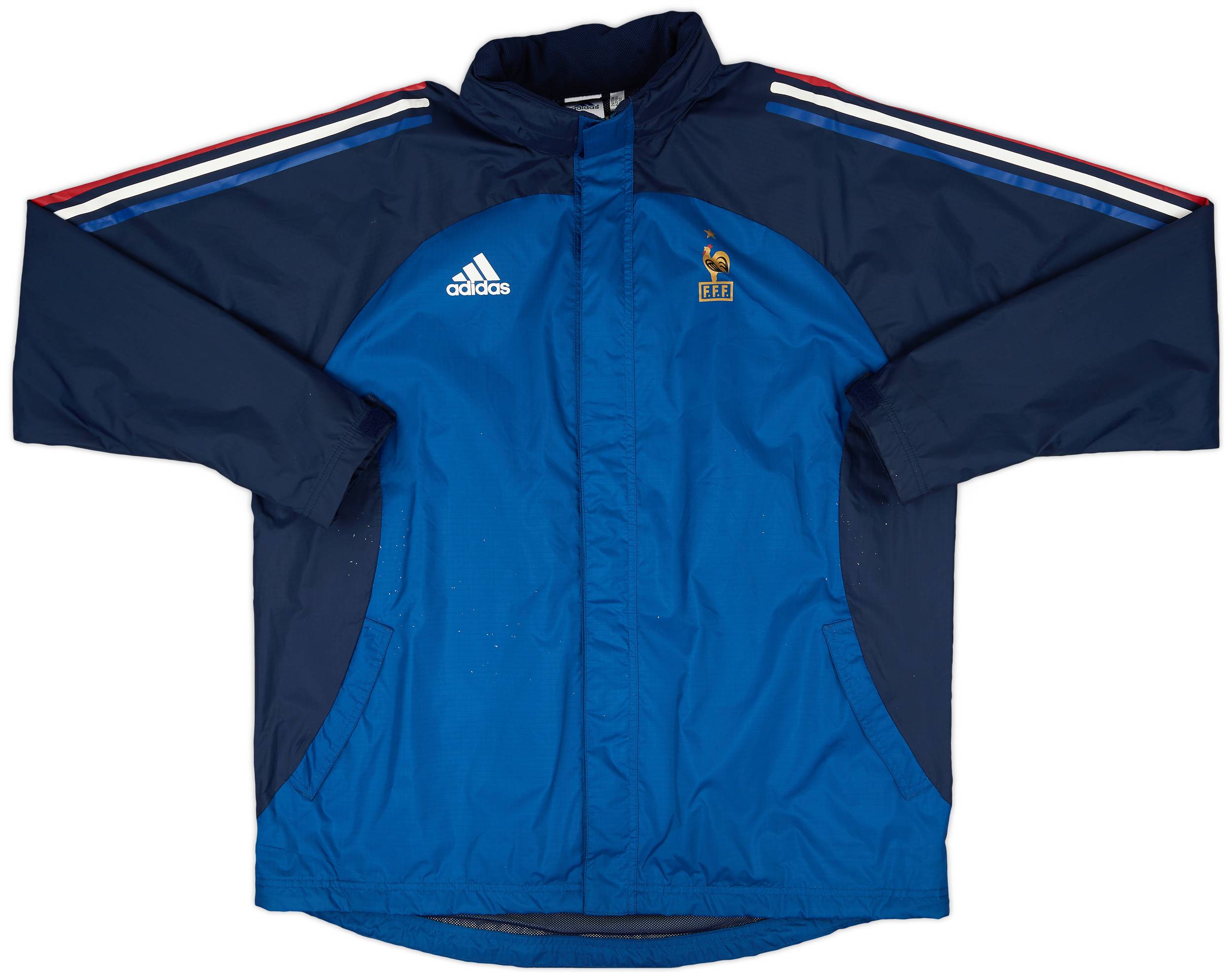 2002-03 France adidas Rain Jacket - 9/10 - (L/XL)