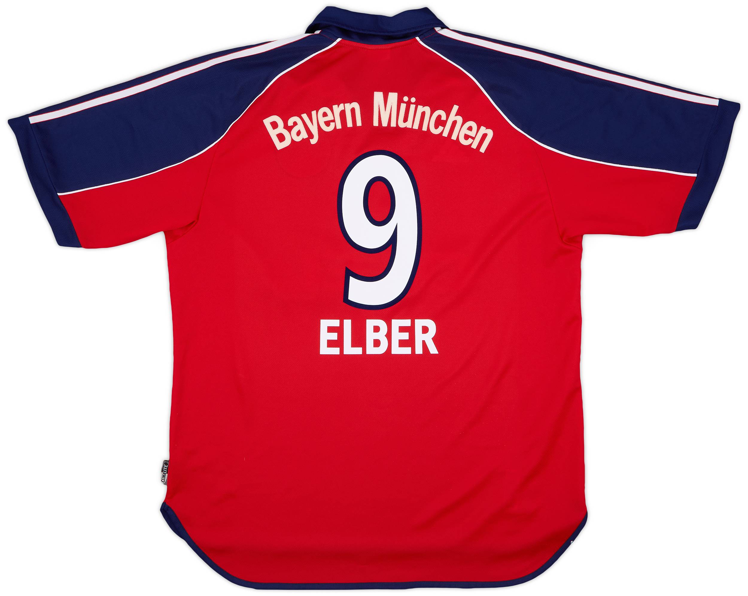 1999-01 Bayern Munich Home Shirt Elber #9 - 5/10 - (L)