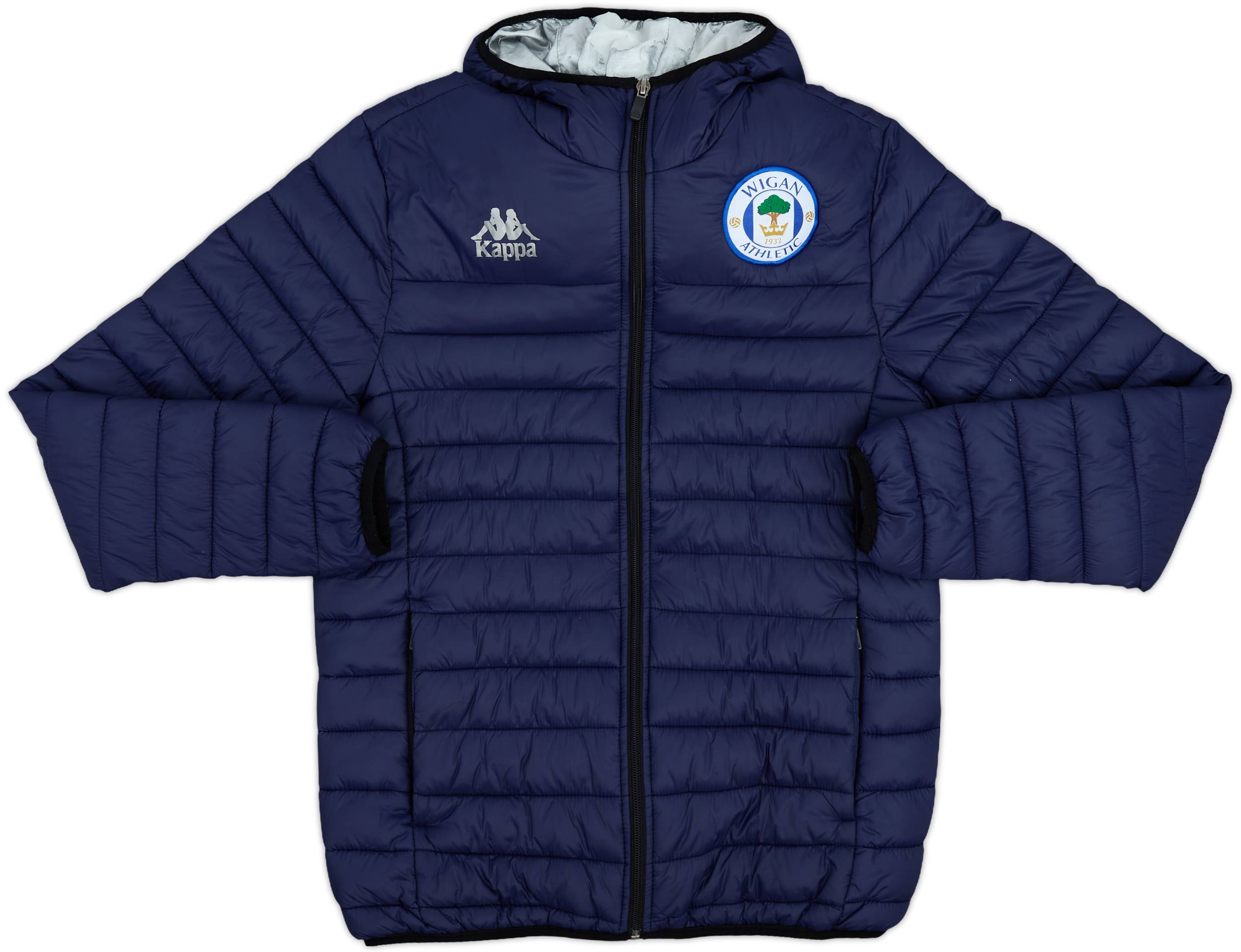 2016-17 Wigan Kappa Padded Bench Coat - 7/10 - (S)