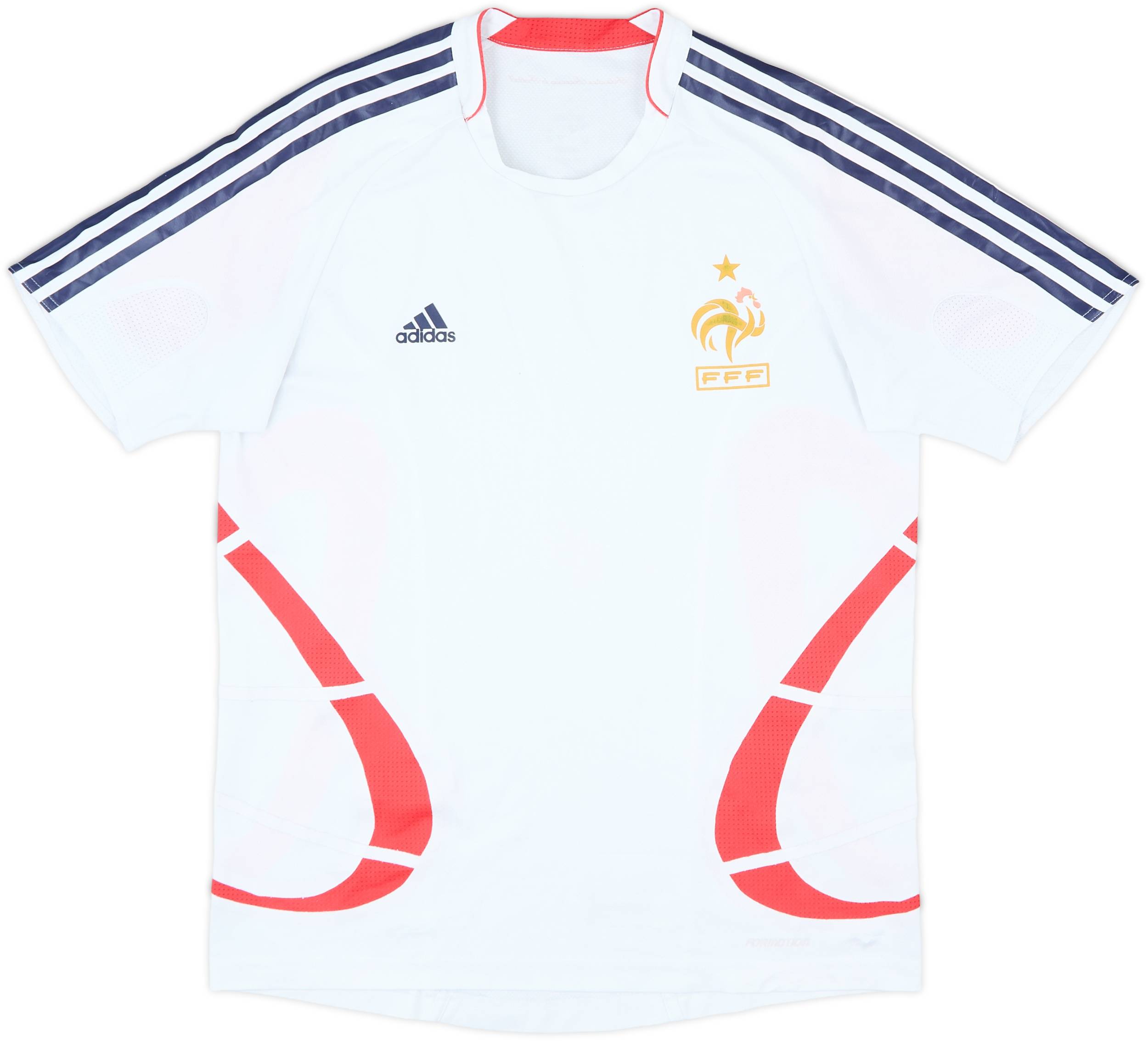 2008-09 France adidas Formotion Training Shirt - 5/10 - (M)