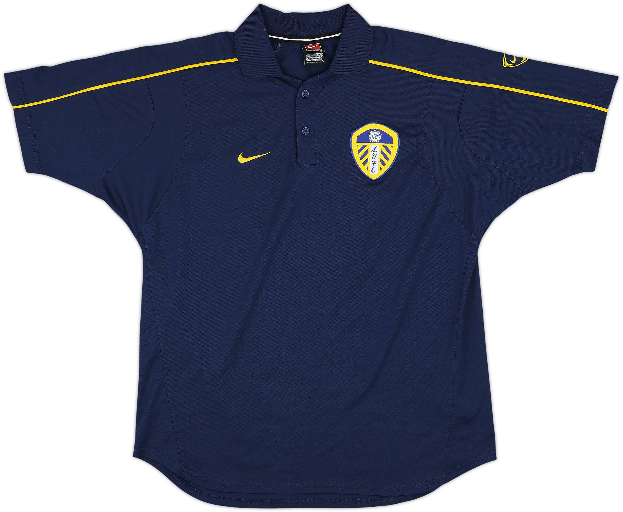 2001-02 Leeds Nike Polo Shirt - 9/10 - (L)