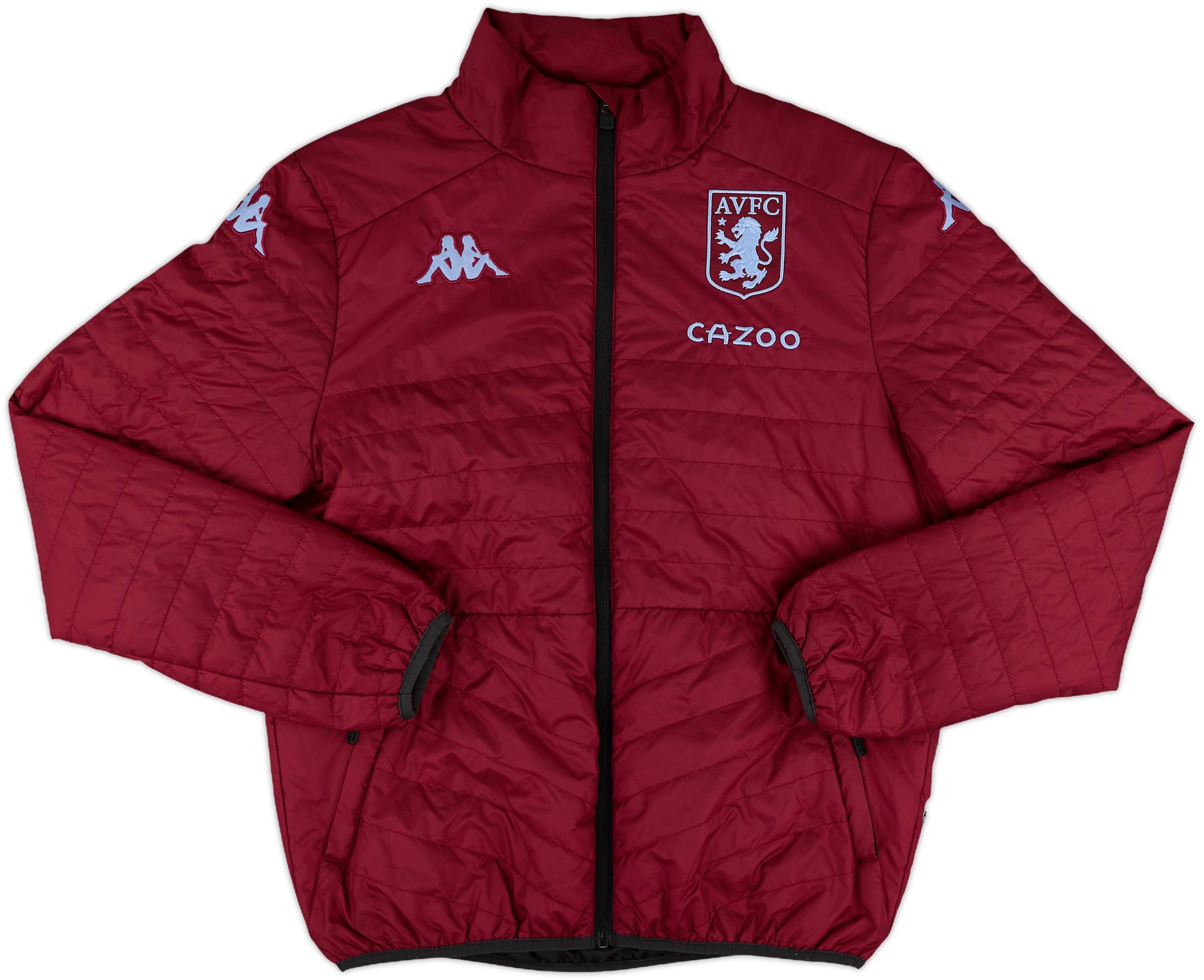 2021-22 Aston Villa Kappa Bench Coat - 8/10 - (S)