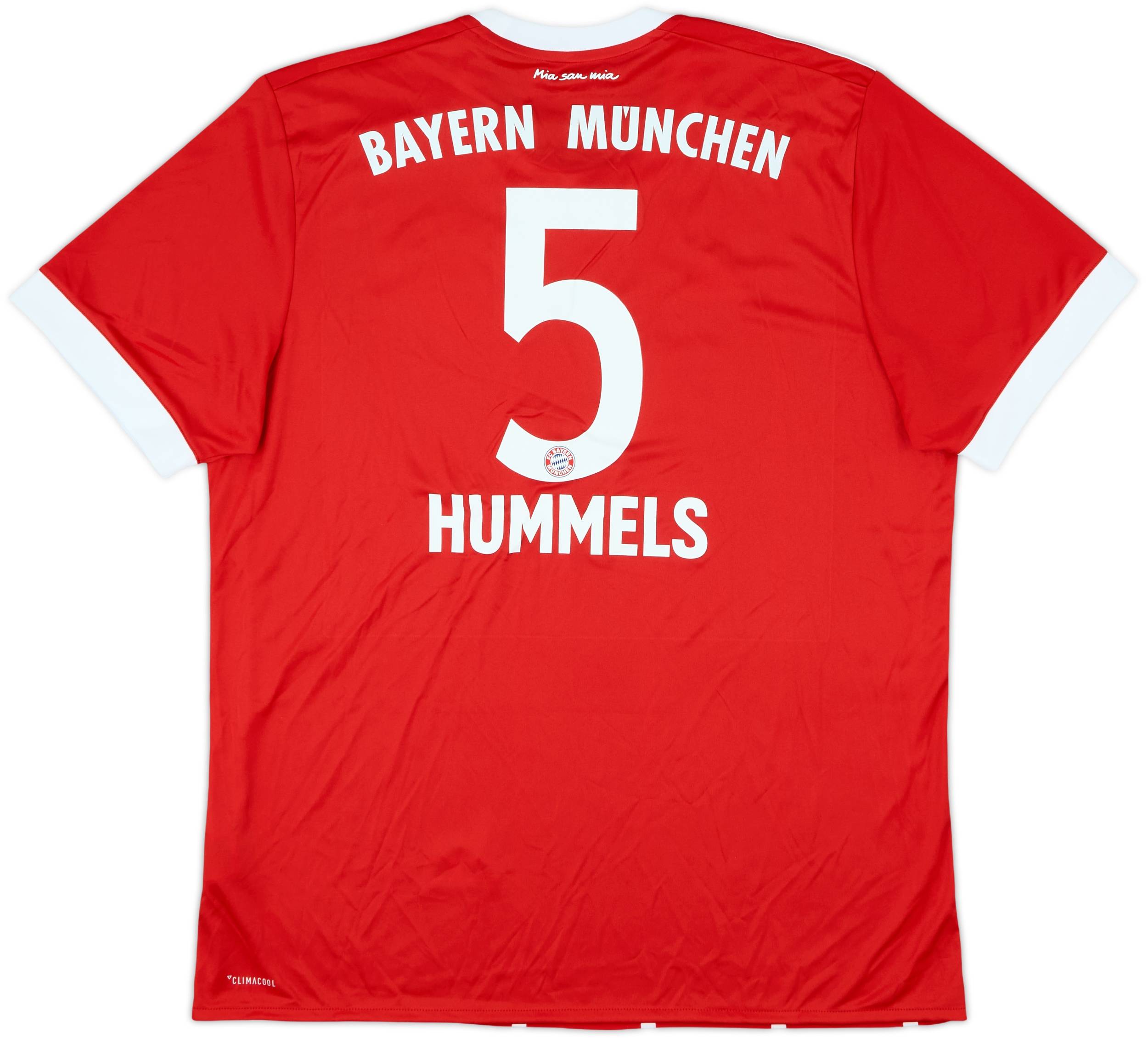 2017-18 Bayern Munich Home Shirt Hummels #5 (XL)