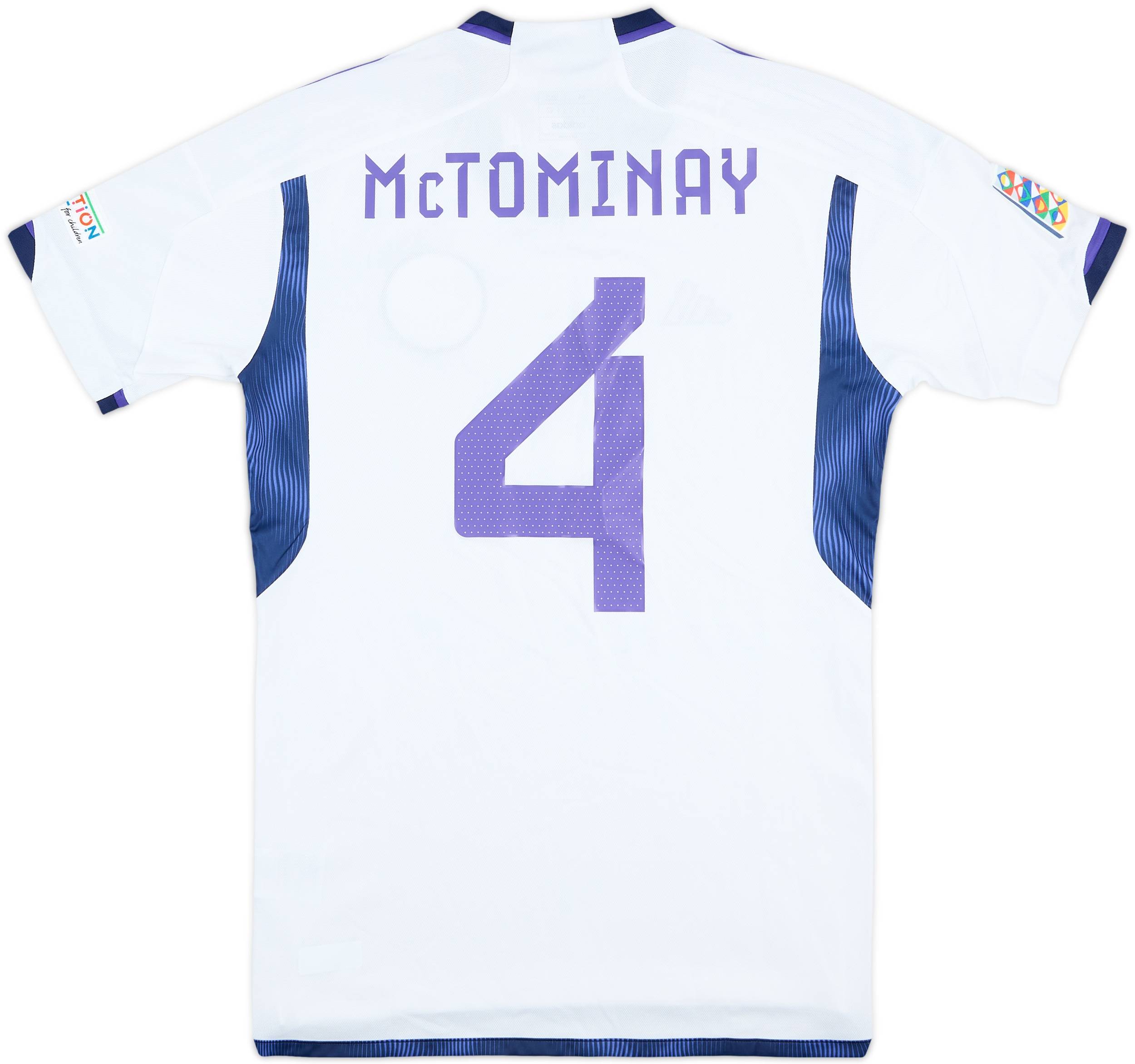 2022 Scotland Player Issue Nations League Away Shirt McTominay #4 (M)