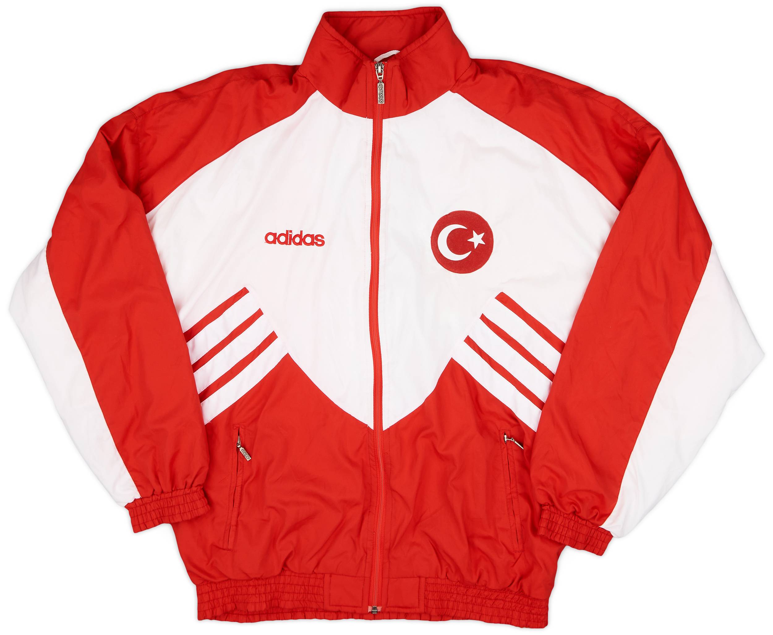 1996-98 Turkey adidas Track Jacket - 6/10 - (XL)