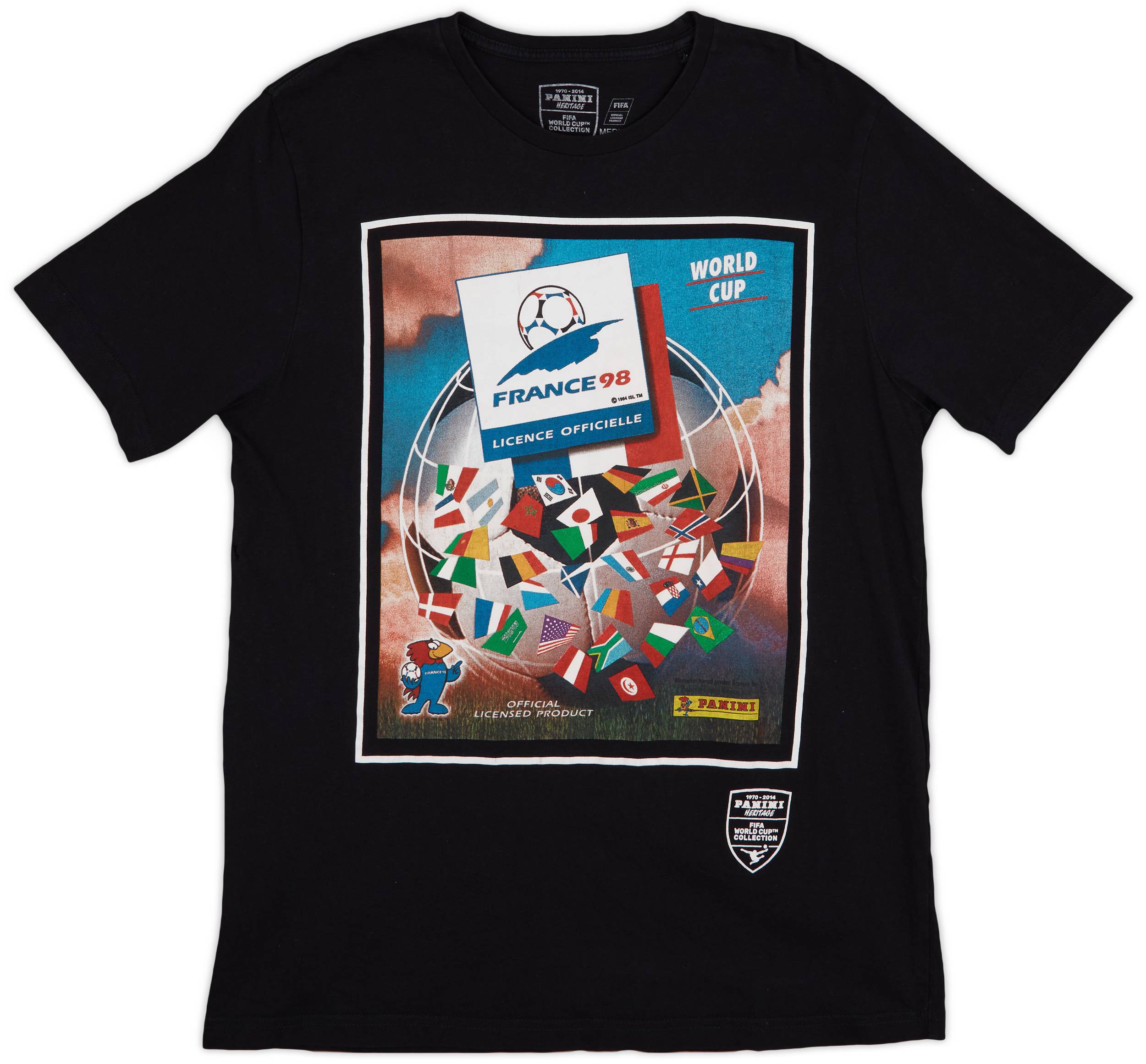 2014 'Coupe du Monde France 98' Panini Graphic Tee - 9/10 - (M)