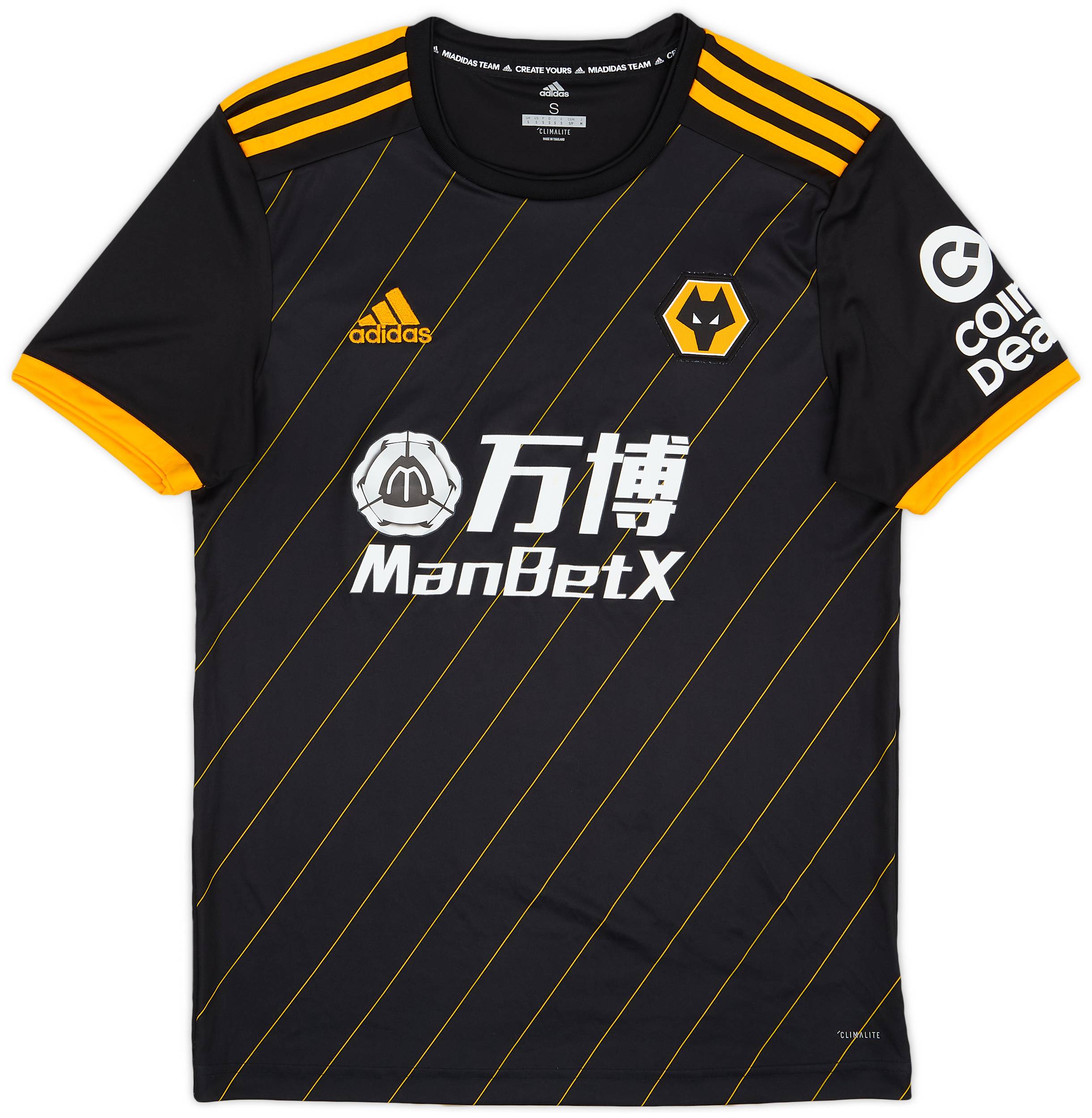 2019-20 Wolves Away Shirt - 7/10 - (S)