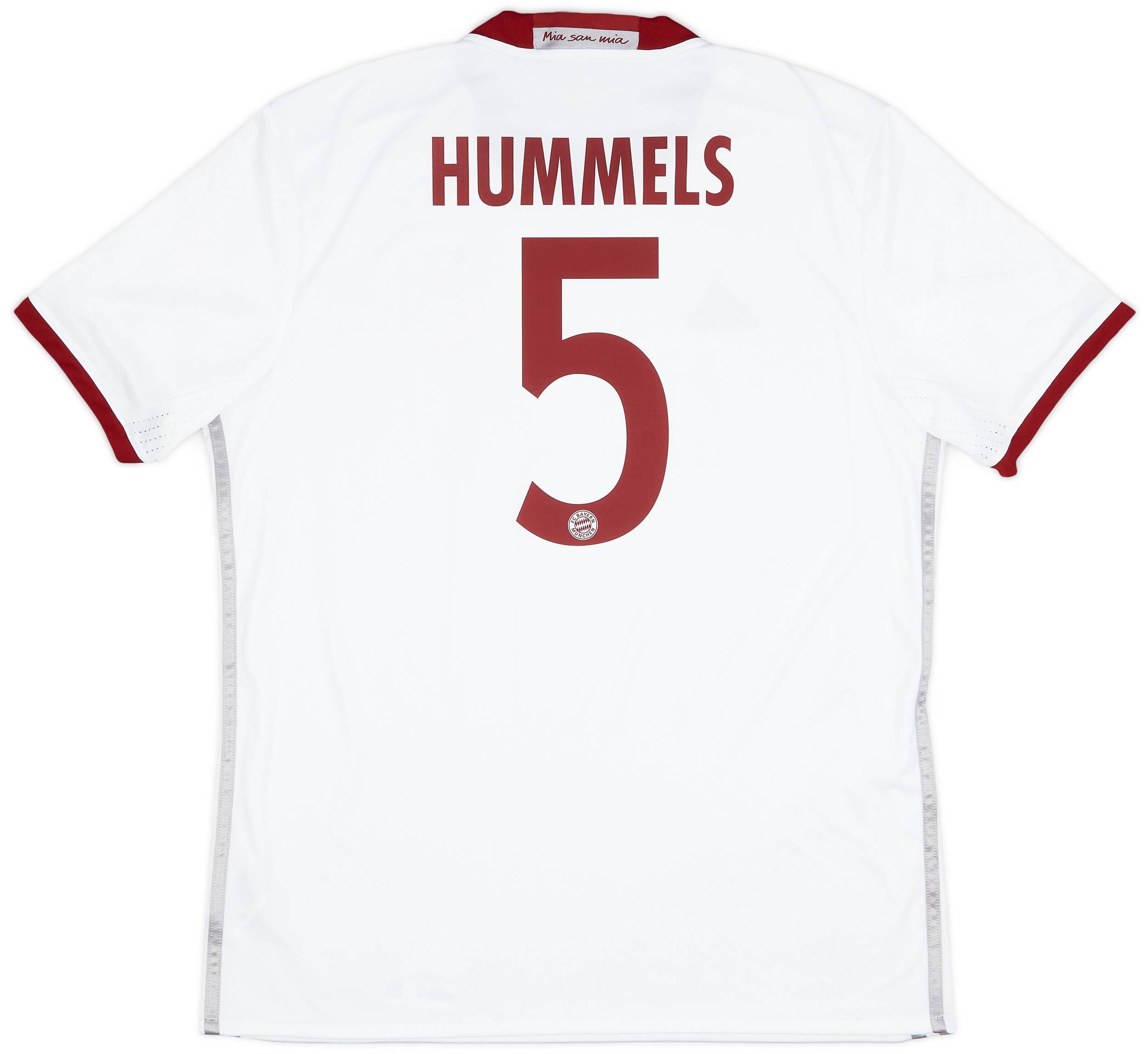 2016-17 Bayern Munich Third Shirt Hummels #5 - 9/10 - (L)