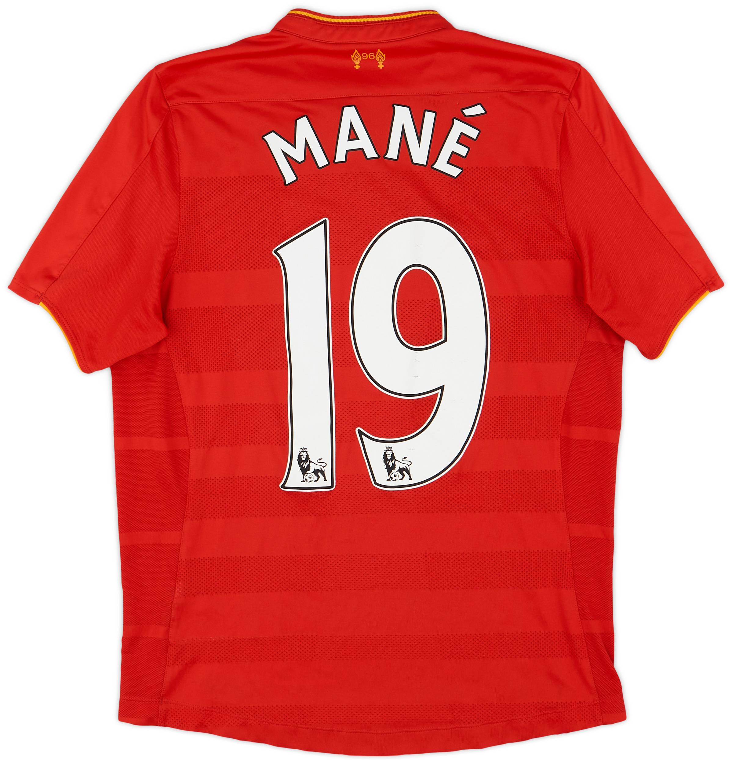 2016-17 Liverpool Home Shirt Mané #19 - 8/10 - (S)