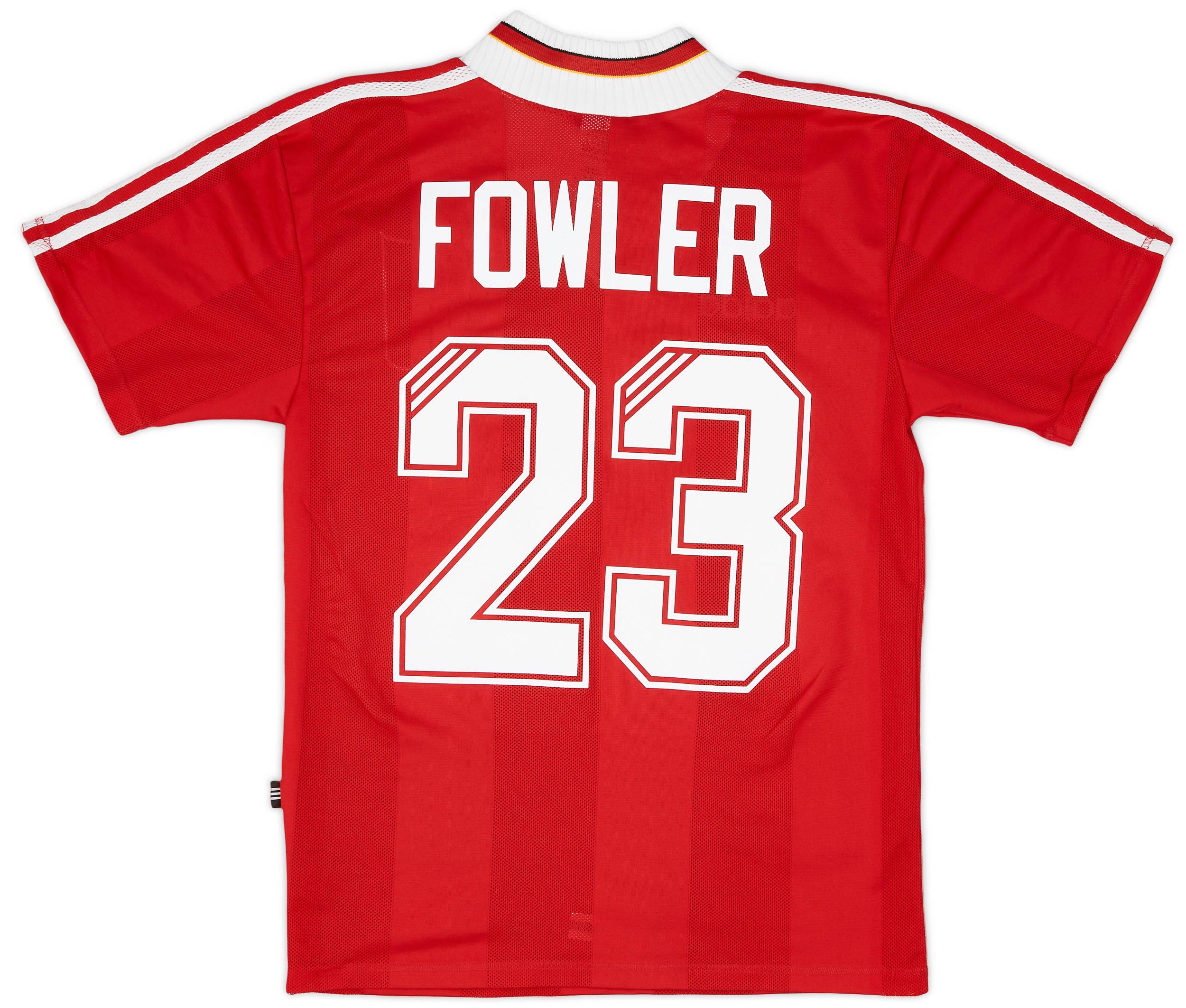 1995-96 Liverpool Home Shirt Fowler #23 - 9/10 - (S)