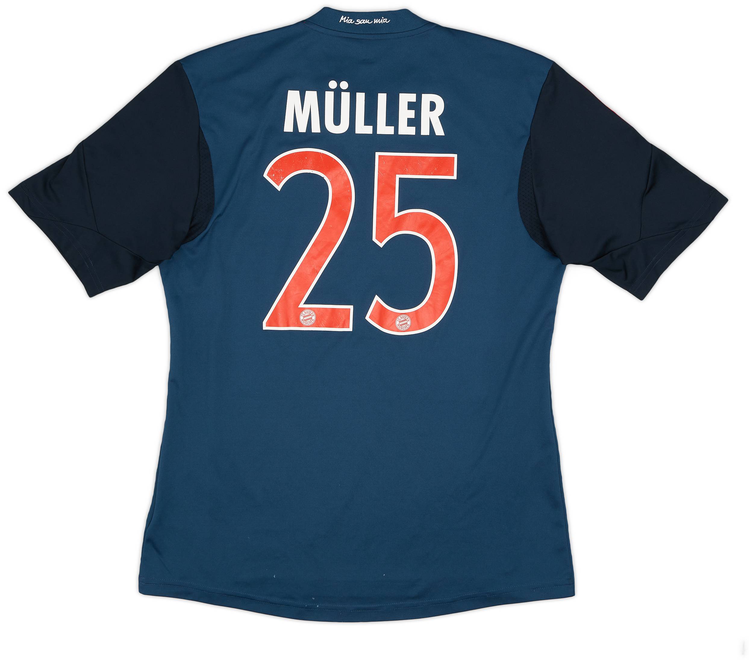 2013-14 Bayern Munich Third Shirt Muller #25 - 6/10 - (M)
