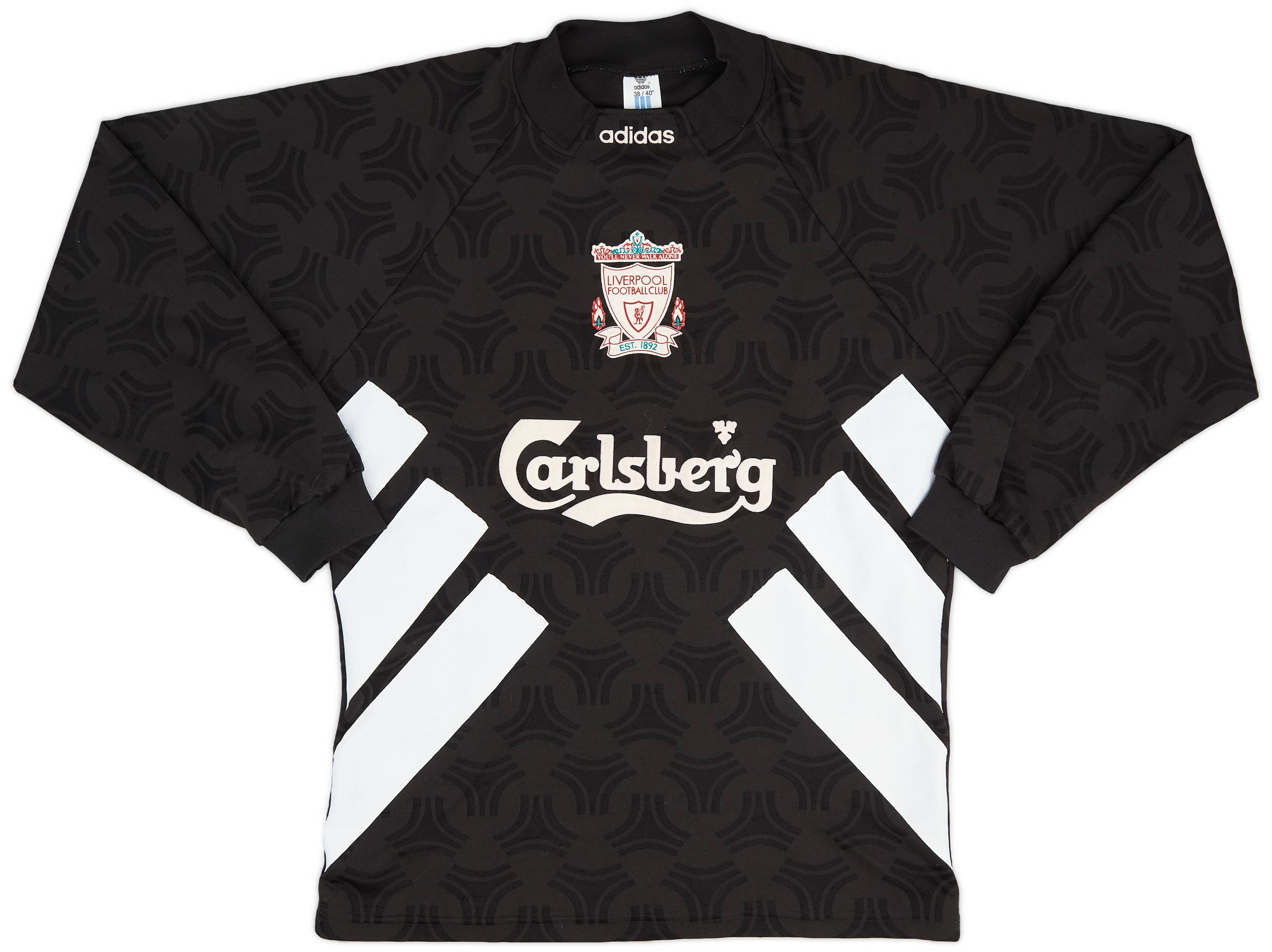 1993-95 Liverpool GK Shirt - 9/10 - (M)