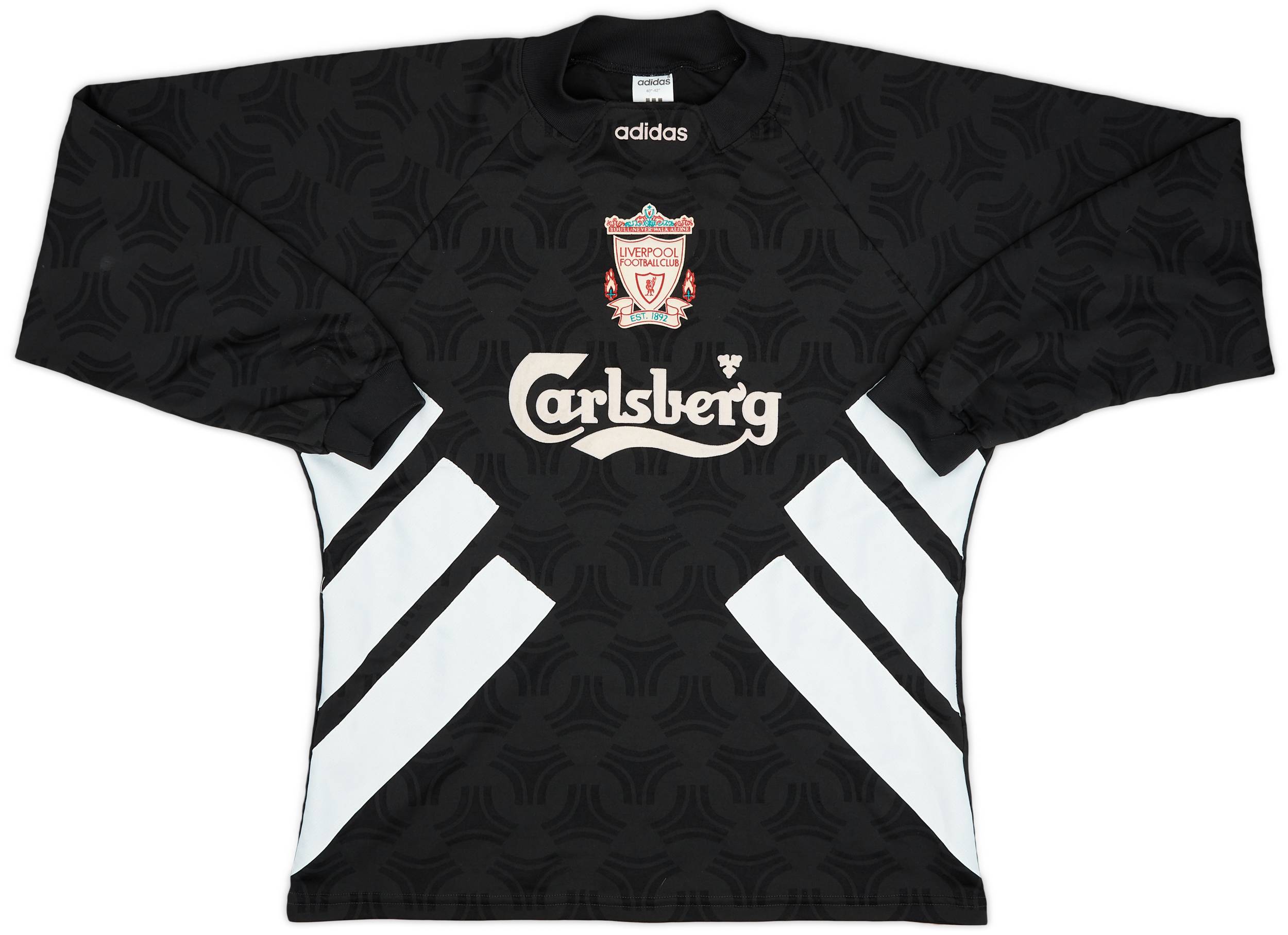 1993-95 Liverpool GK Shirt - 9/10 - (M/L)