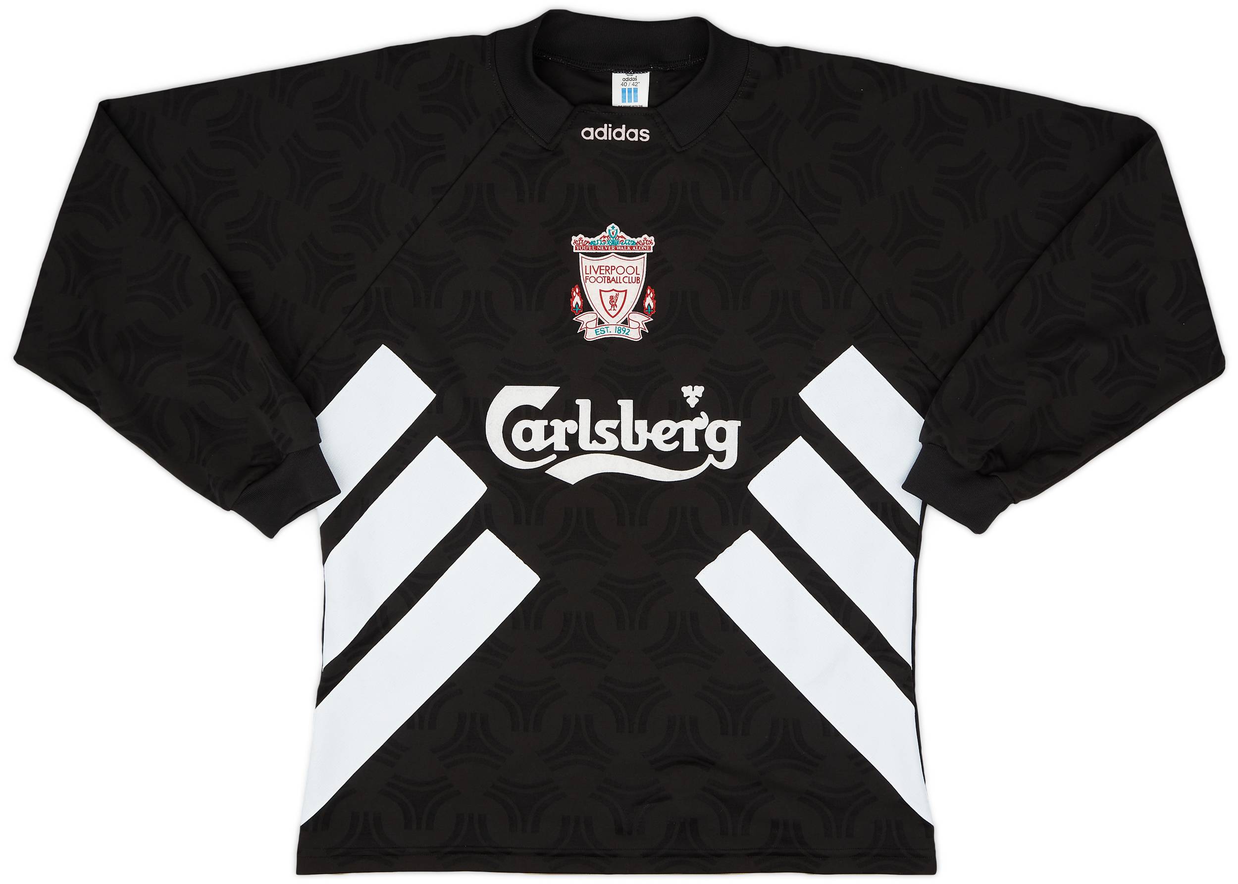 1993-95 Liverpool GK Shirt - 9/10 - (L)