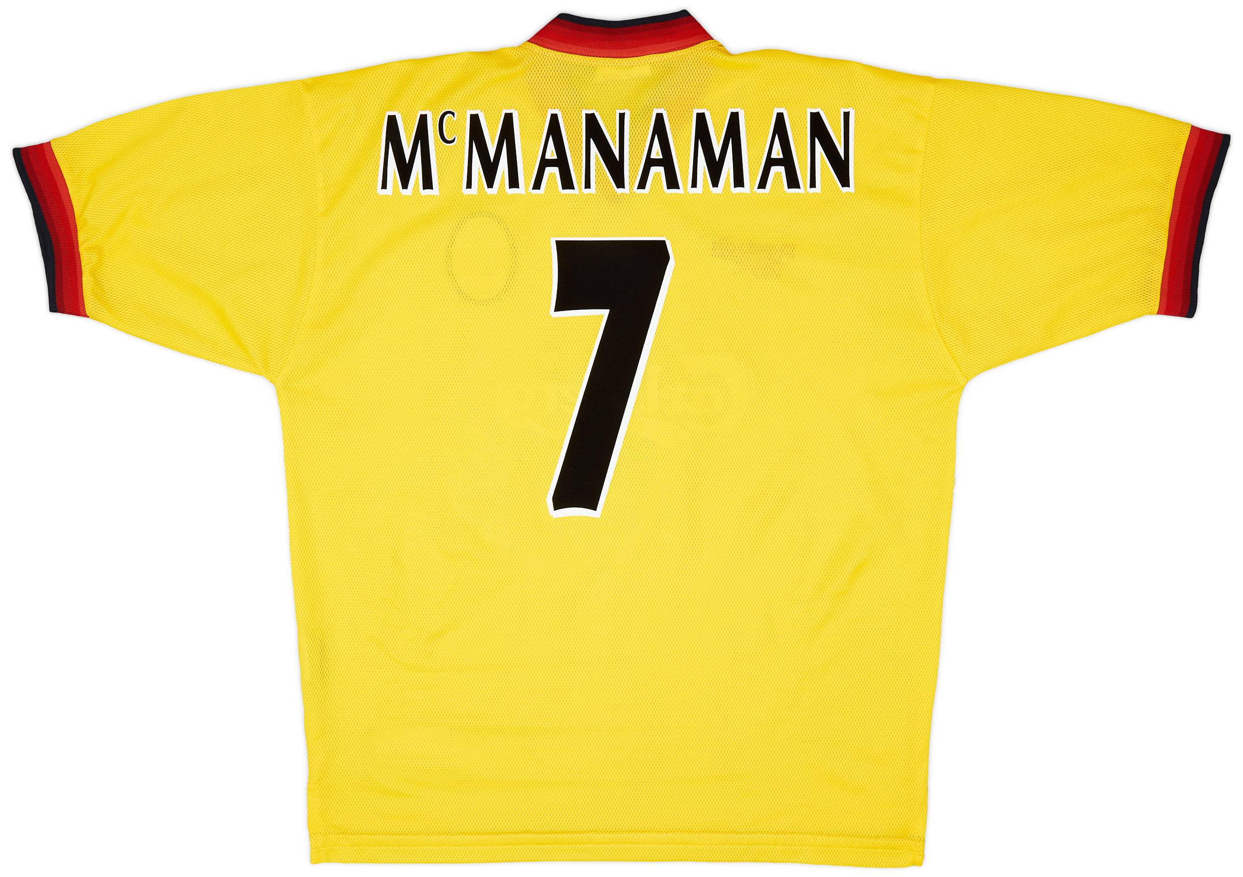 1997-99 Liverpool Away Shirt McManaman #7 - 9/10 - (L)