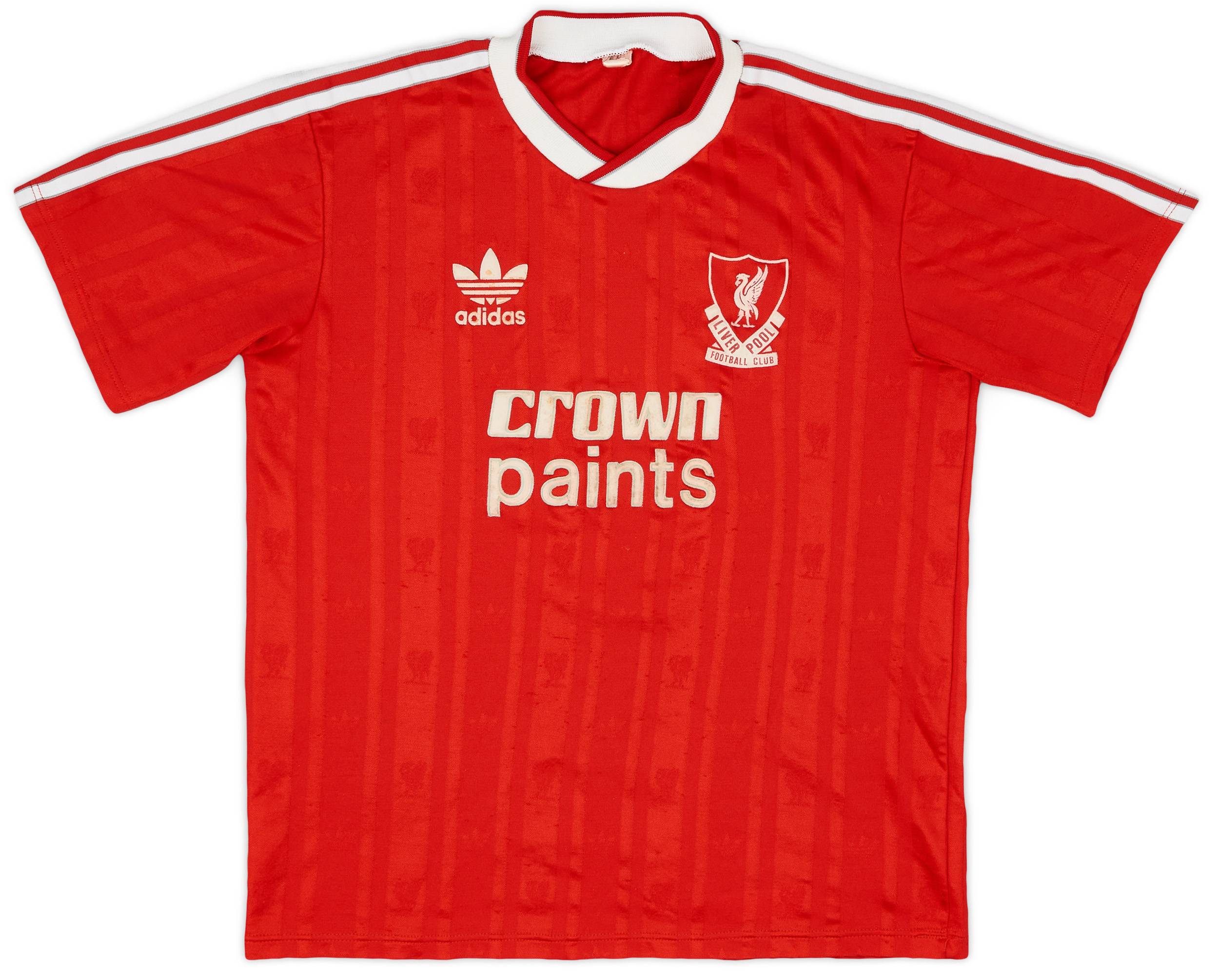 1987-88 Liverpool Home Shirt - 7/10 - (M)