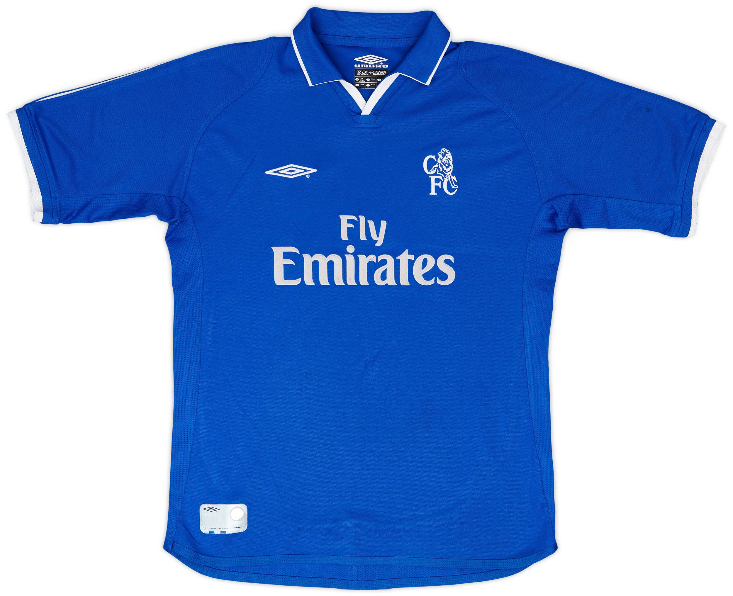2001-03 Chelsea Home Shirt - 5/10 - (L.Boys)