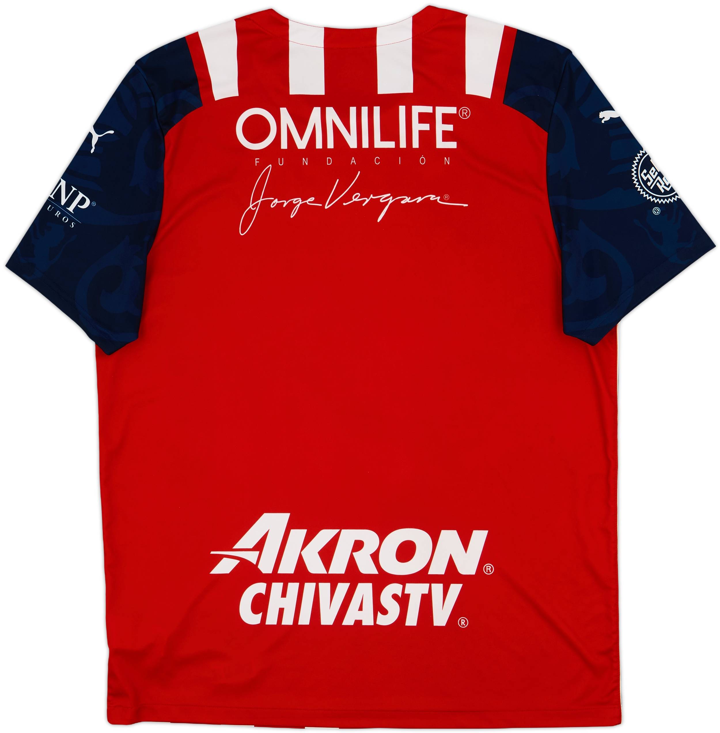 2021-22 Chivas Guadalajara Home Shirt - 9/10 - (XXL)