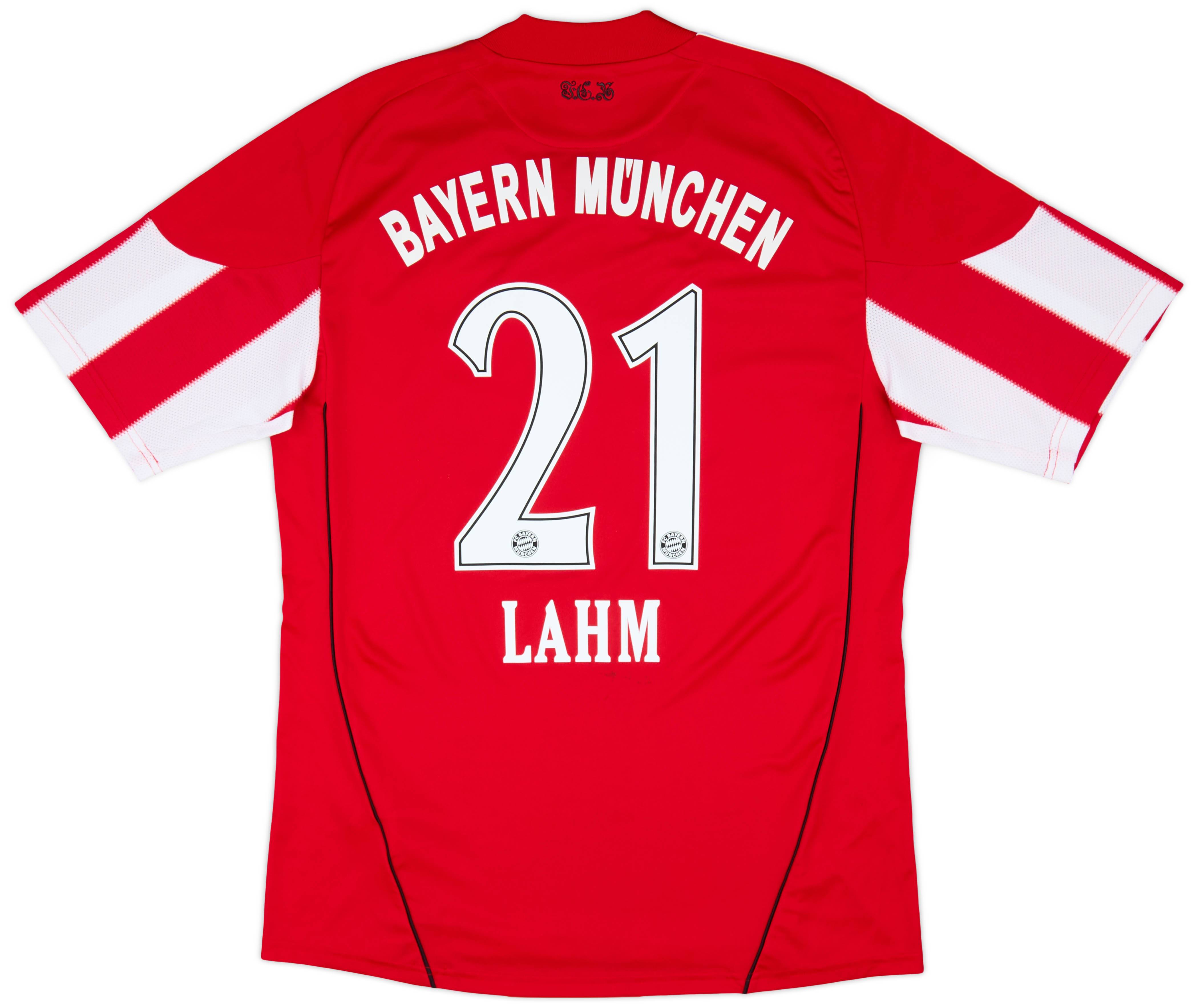 2010-11 Bayern Munich Home Shirt Lahm #21