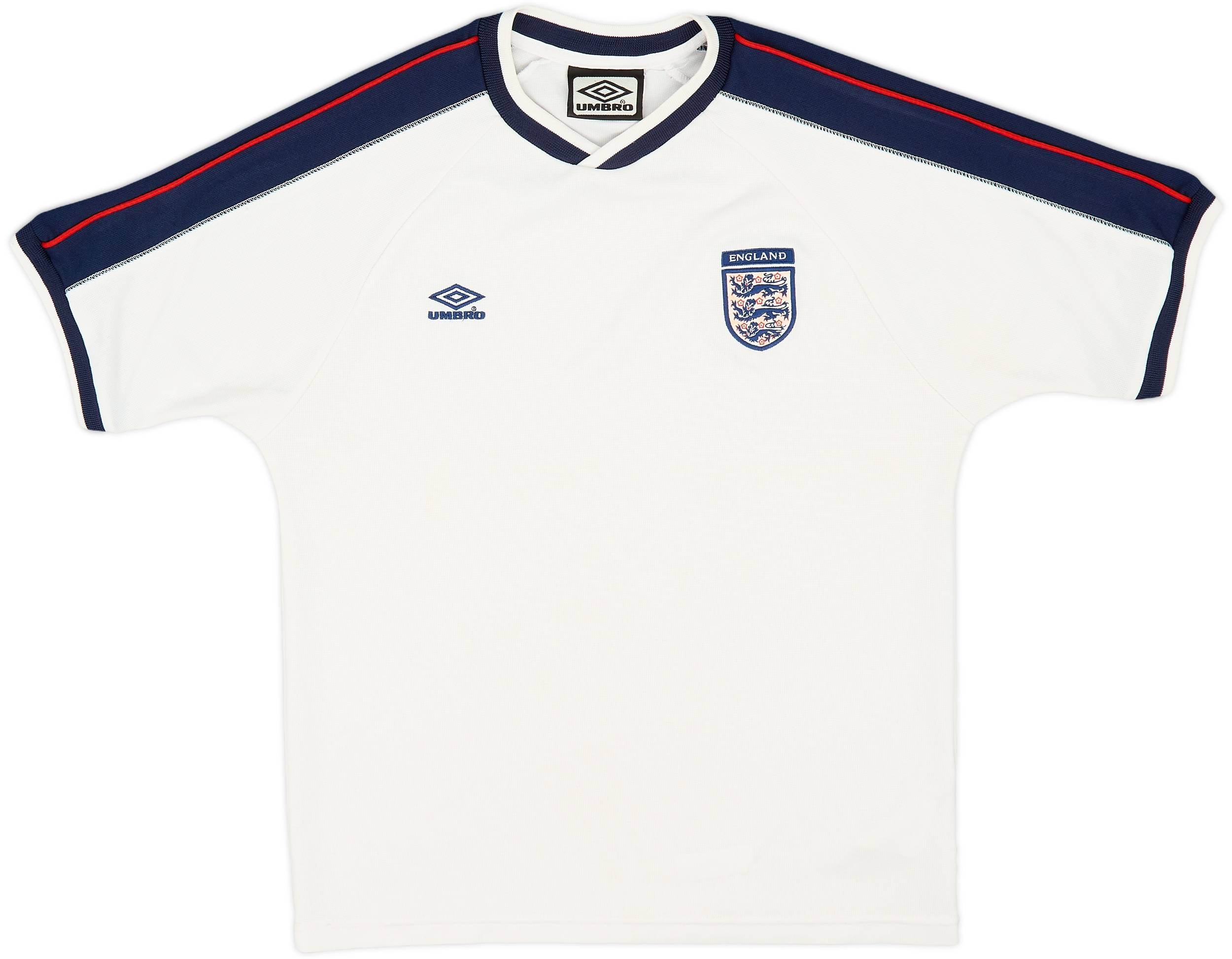 2000-02 England Umbro Training Shirt - 7/10 - (Y)