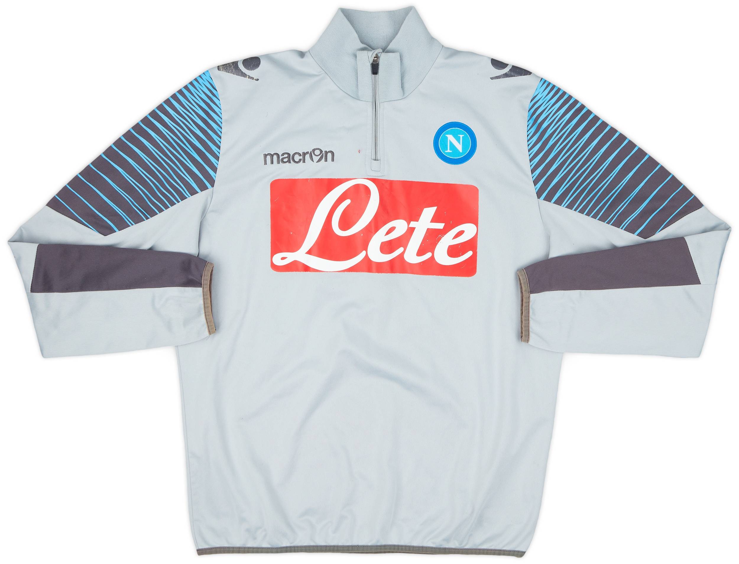 2014-15 Napoli Macron Track Jacket - 5/10 - (L)