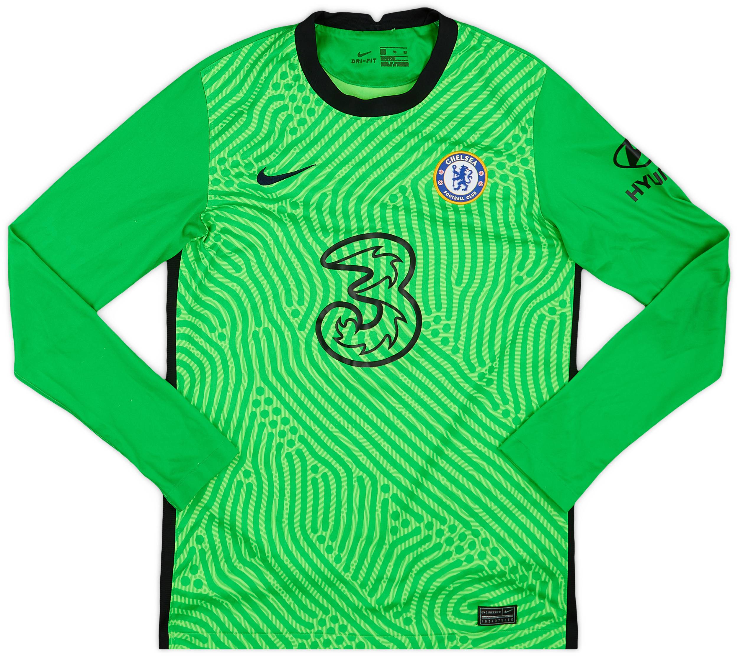 2020-21 Chelsea GK Shirt - 7/10 - (XL.Boys)