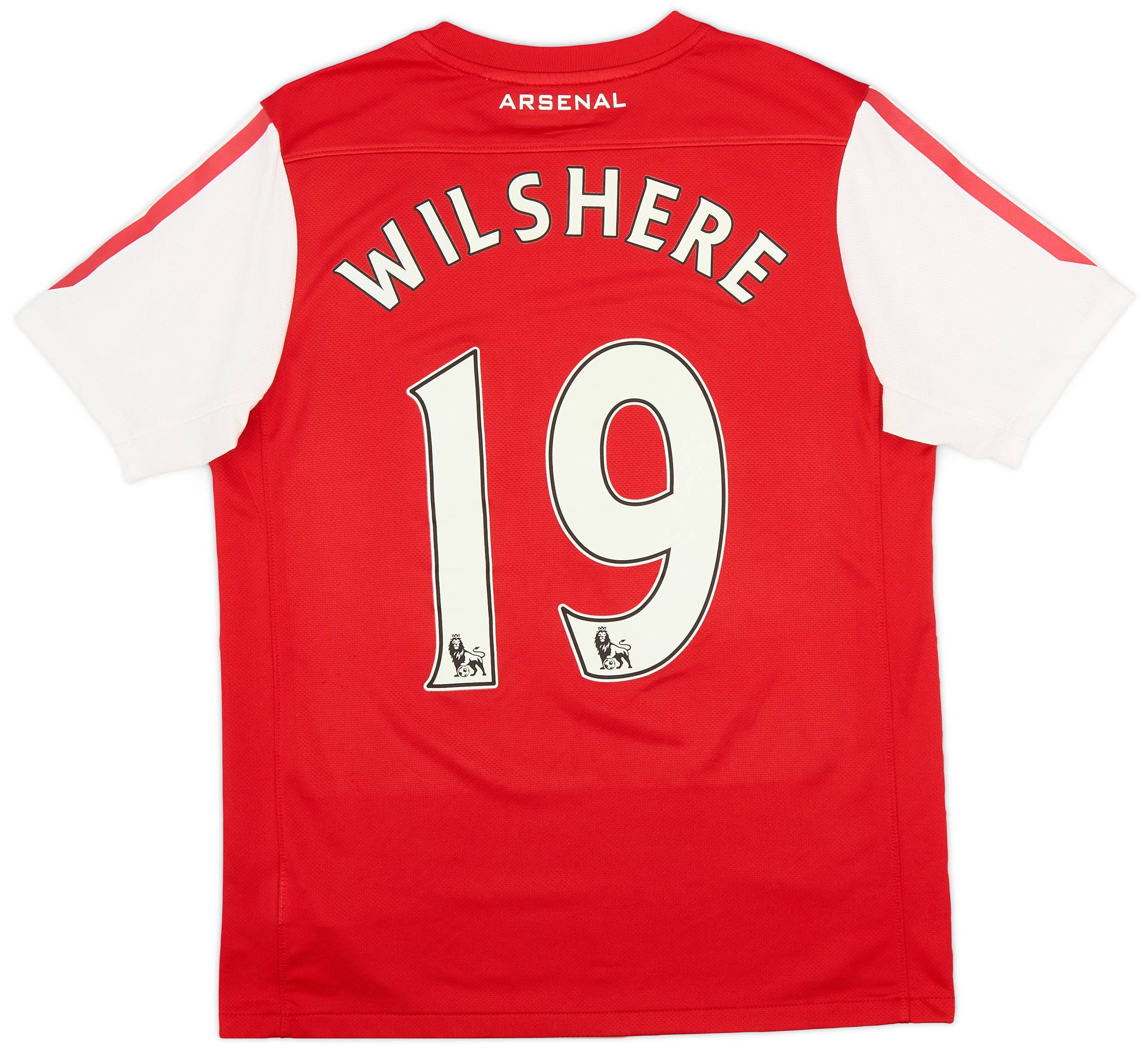 2011-12 Arsenal Home Shirt Wilshere #19 - 9/10 - (XL.Boys)
