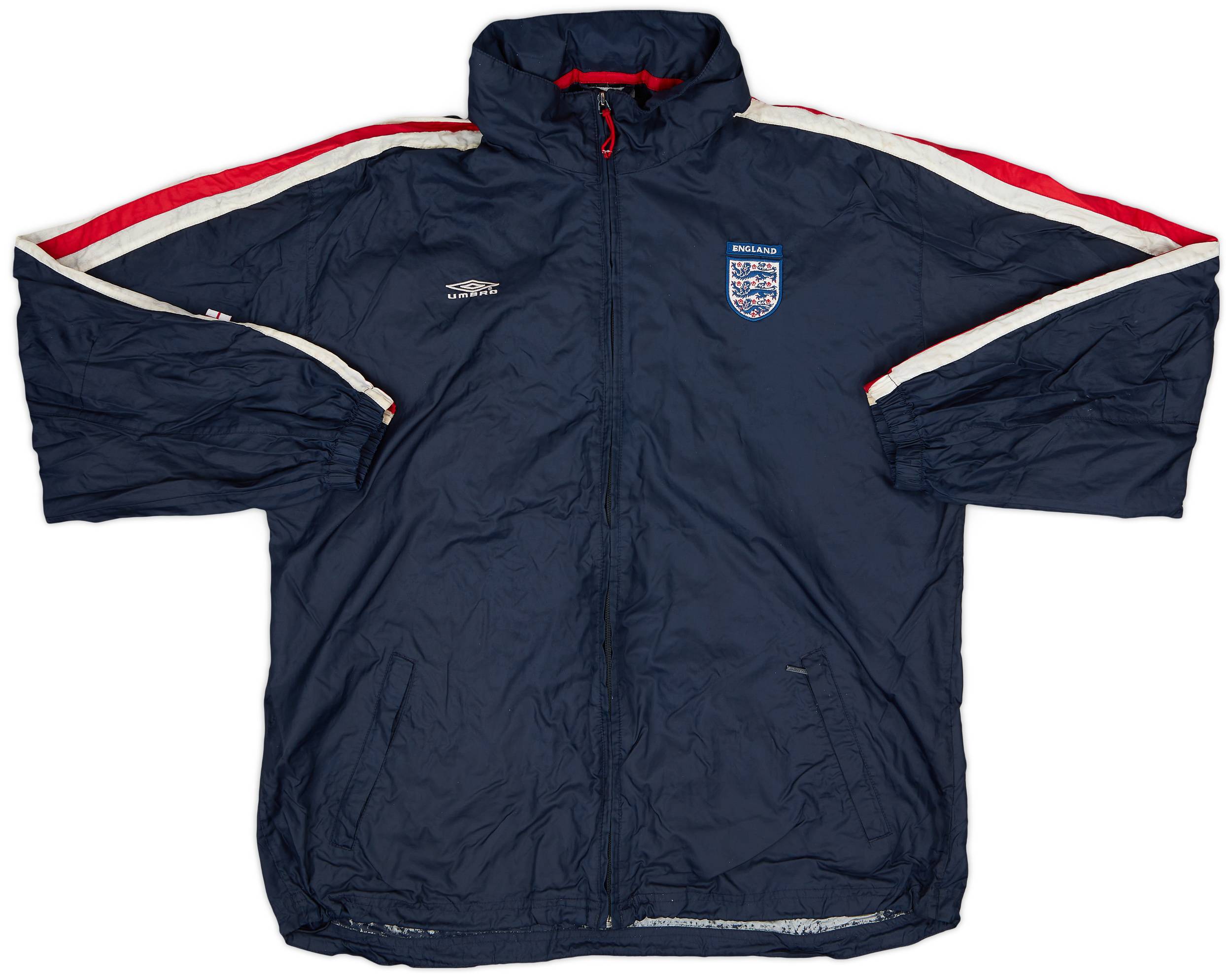 2002-04 England Umbro Hooded Rain Jackets - 6/10 - (L)
