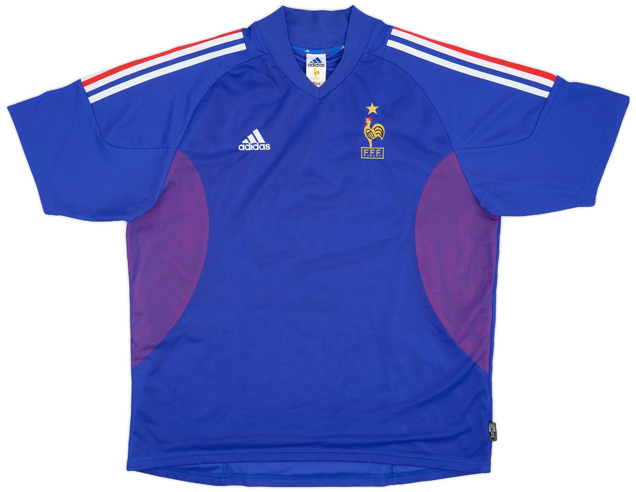 2002-04 France 'Signed' Home Shirt - 8/10 - (XL)