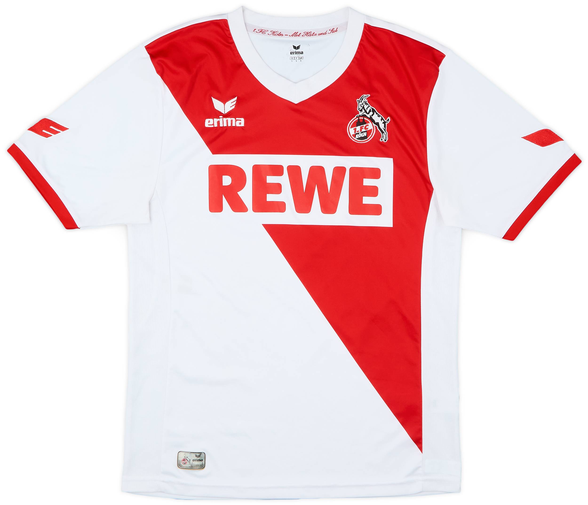 2014-15 FC Koln Home Shirt - 9/10 - (L)