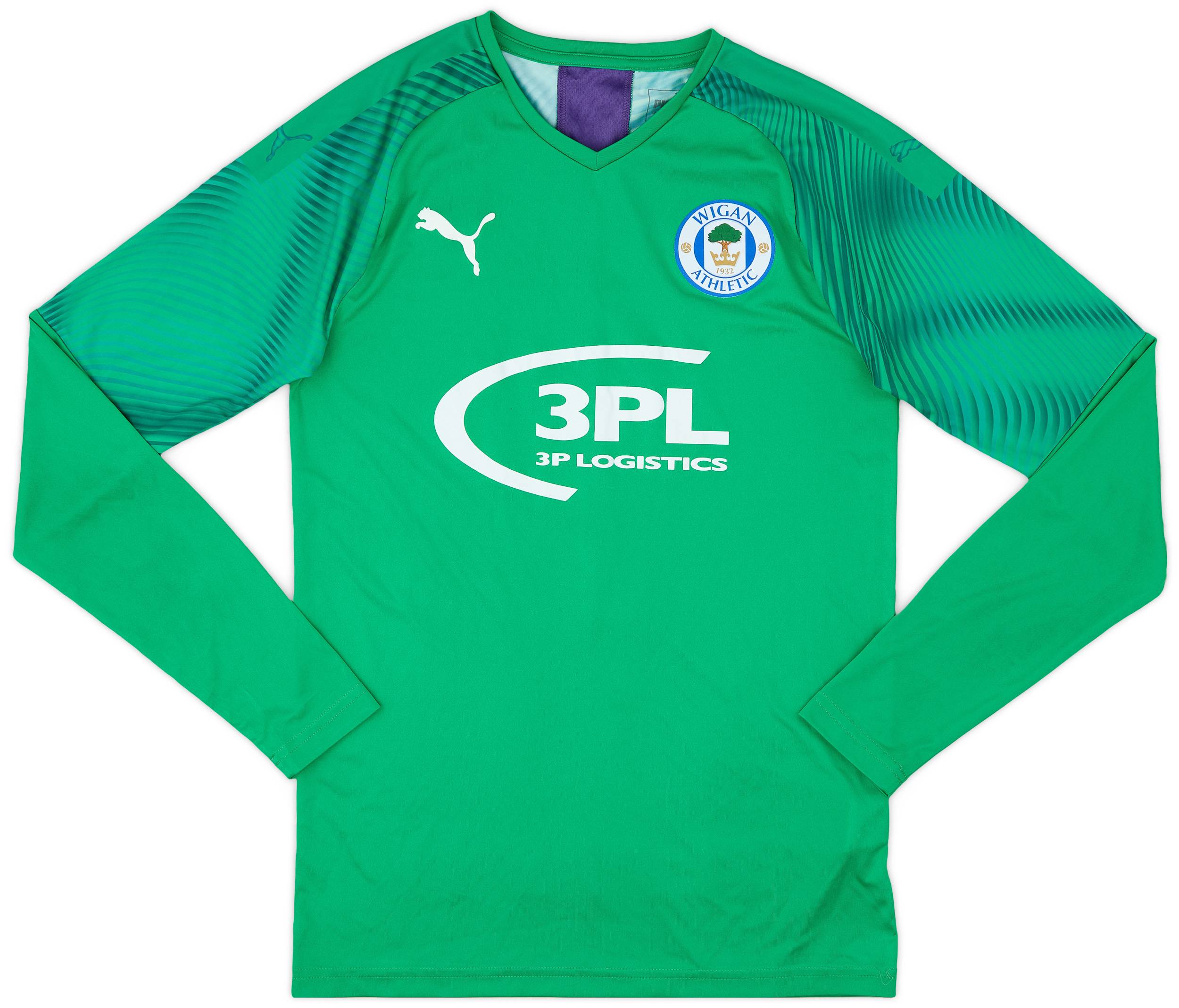 2019-20 Wigan GK Shirt #1 - 9/10 - (S)
