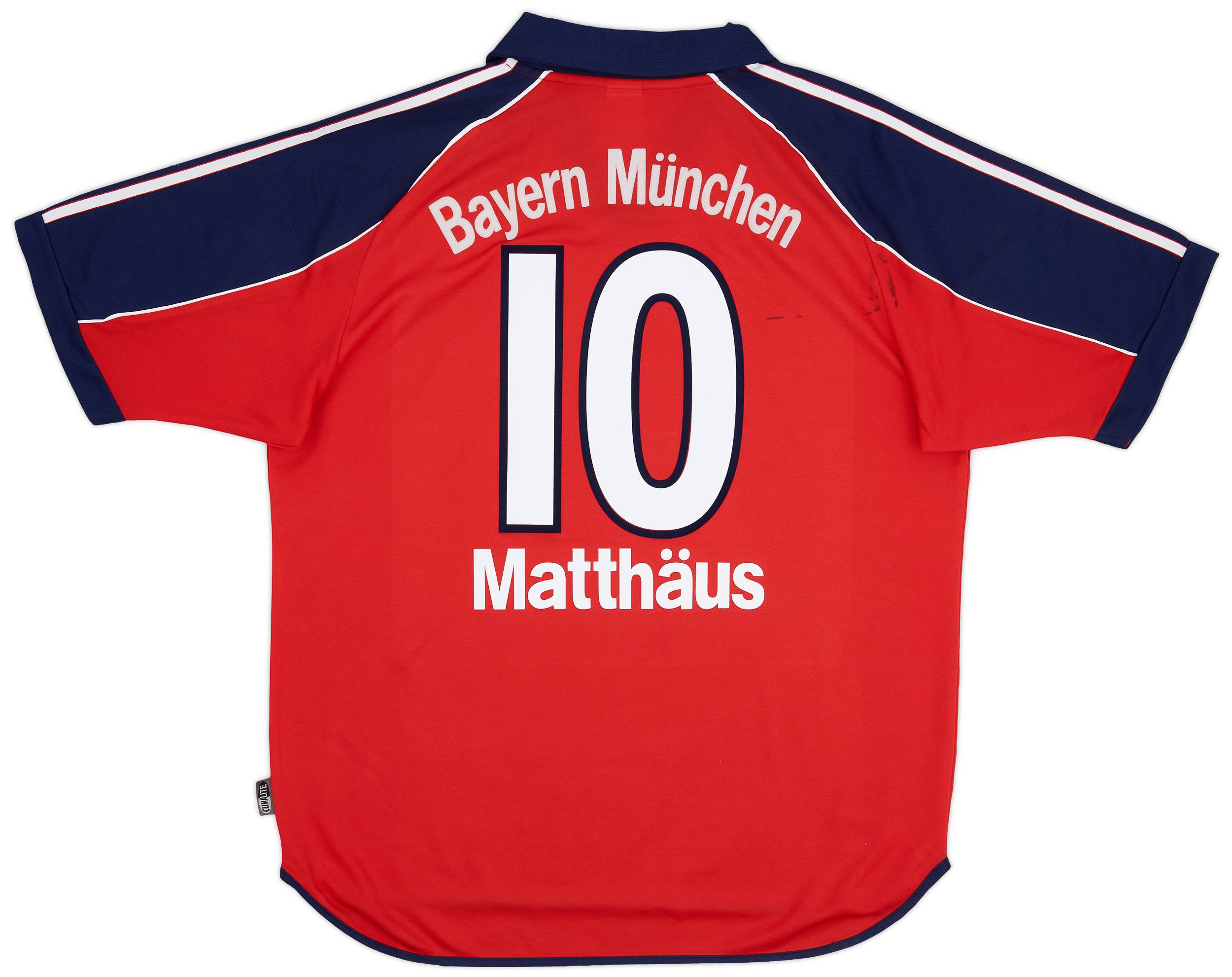 1999-01 Bayern Munich Home Shirt Matthaus #10 - 7/10 - (L)