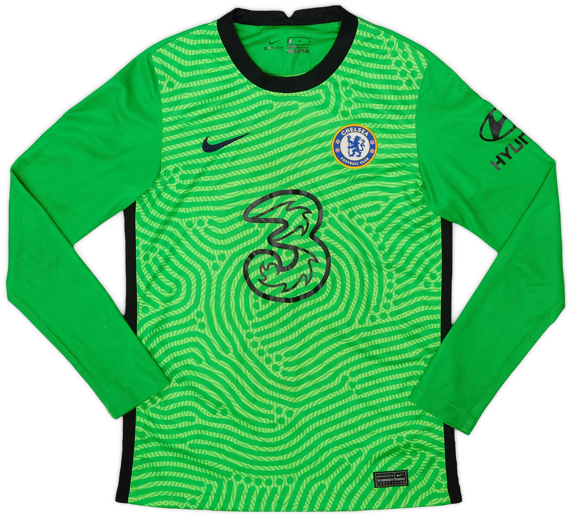 2020-21 Chelsea GK Shirt - 7/10 - (L.Boys)