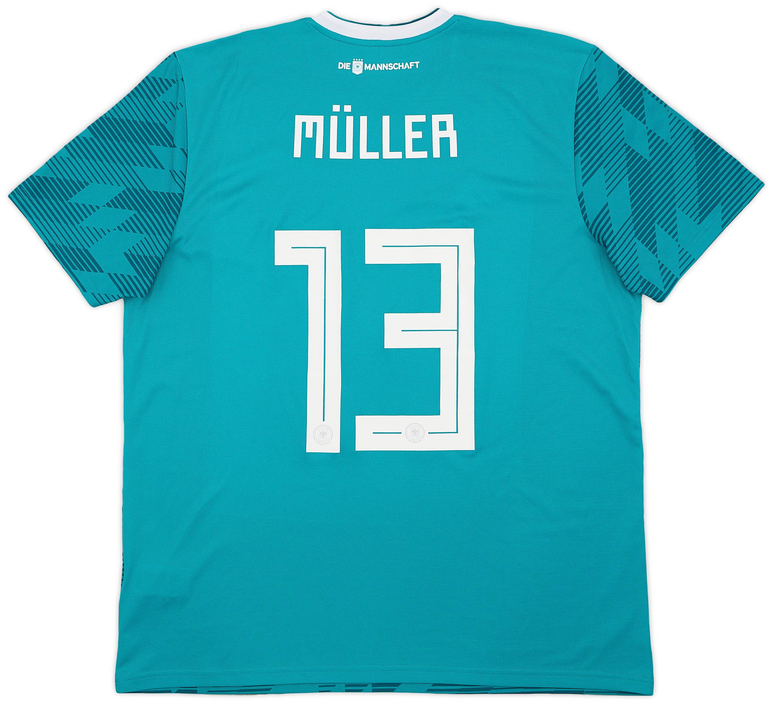 2018-19 Germany Away Shirt Muller #13 - 10/10 - (XL)