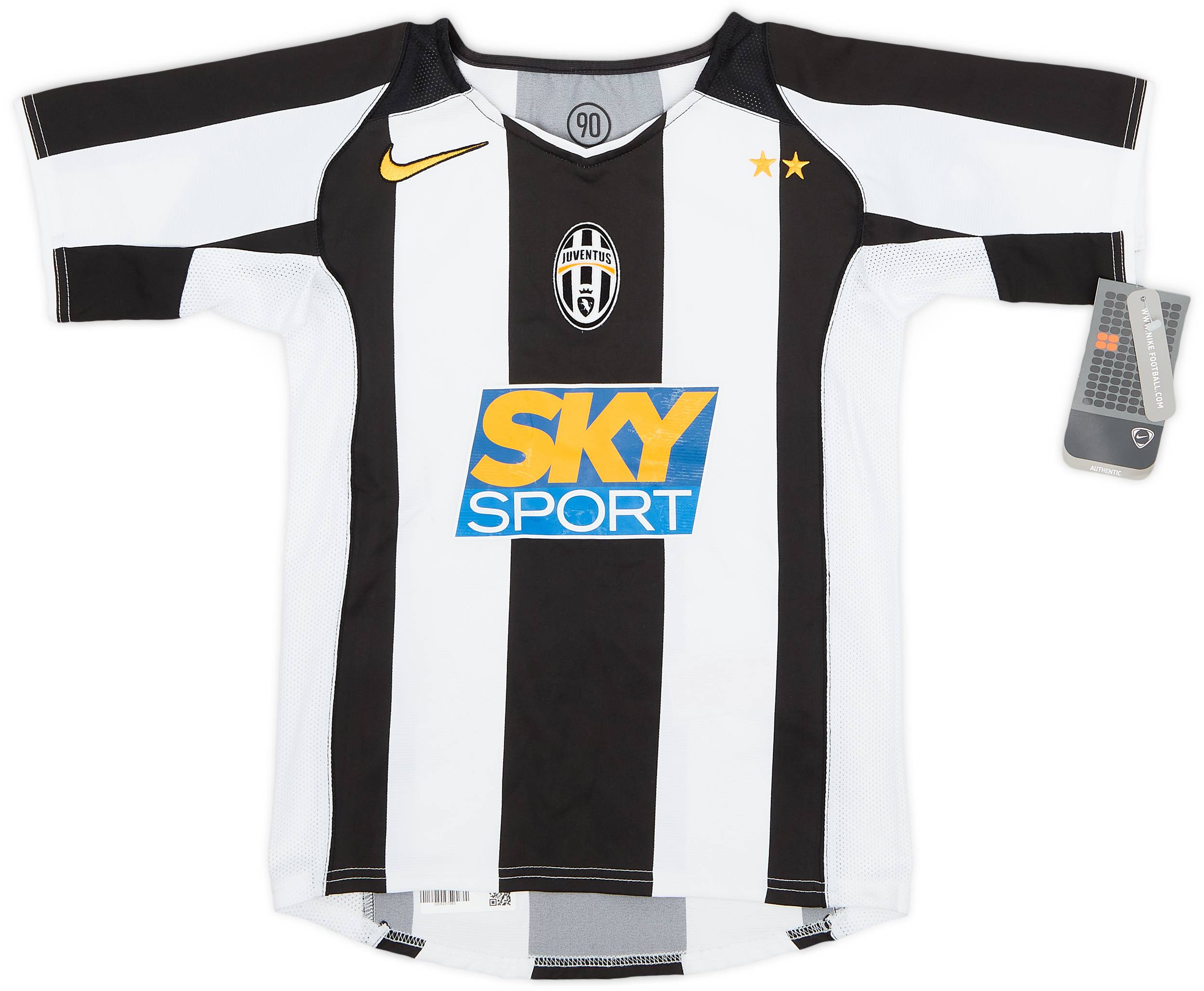 2004-05 Juventus Home Shirt (XS.Boys)