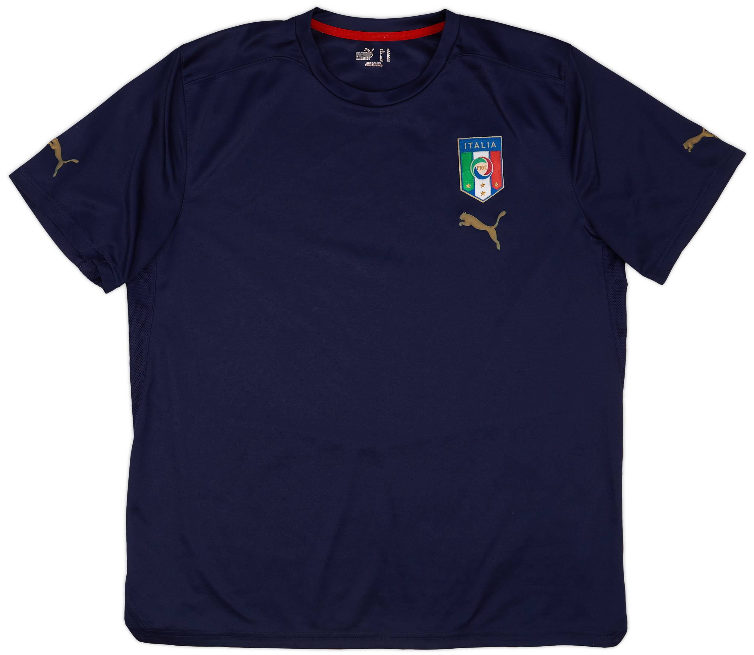 2007-08 Italy Puma Training Shirt - 8/10 - (XL)