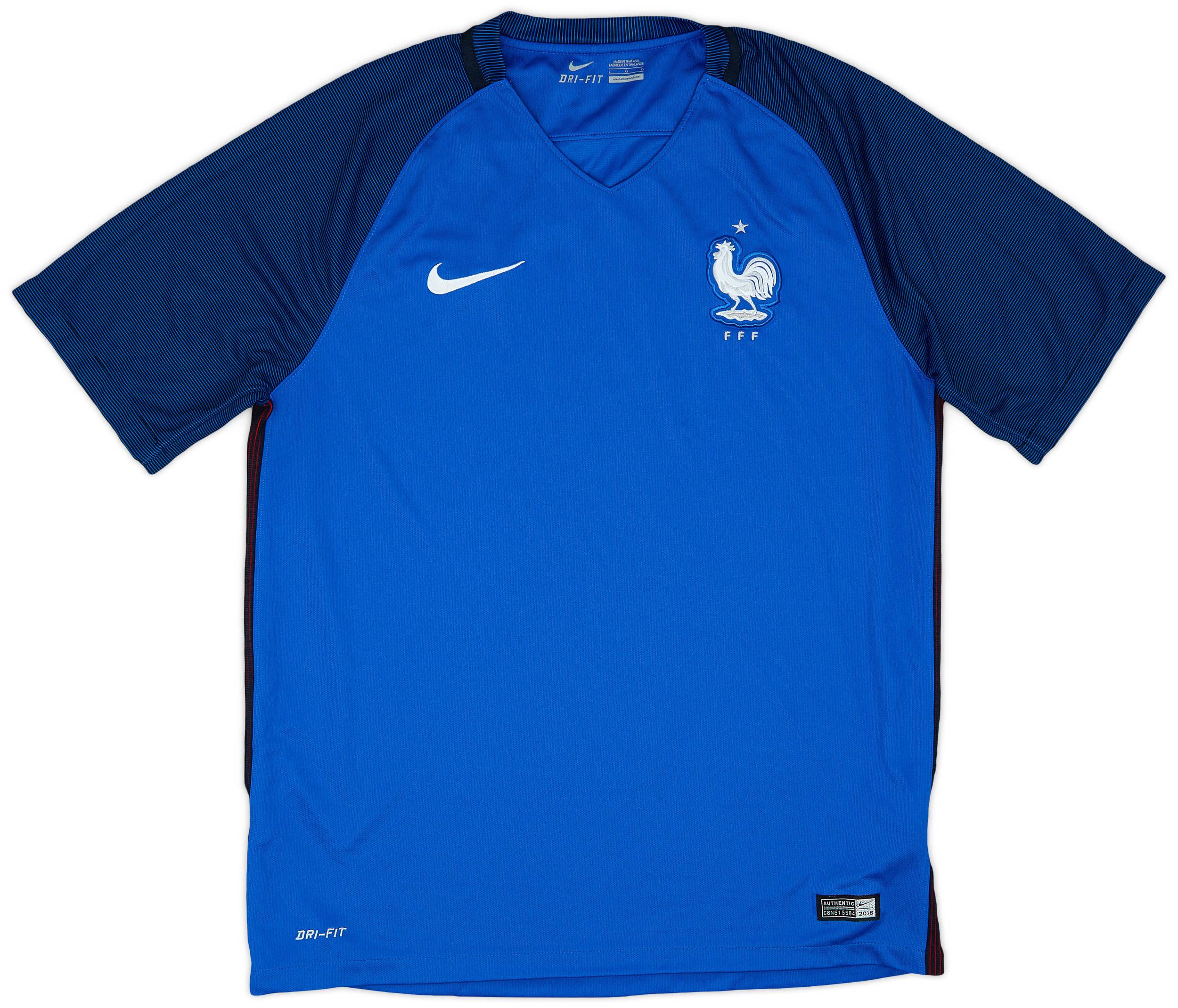2016-17 France Home Shirt - 10/10 - (L)