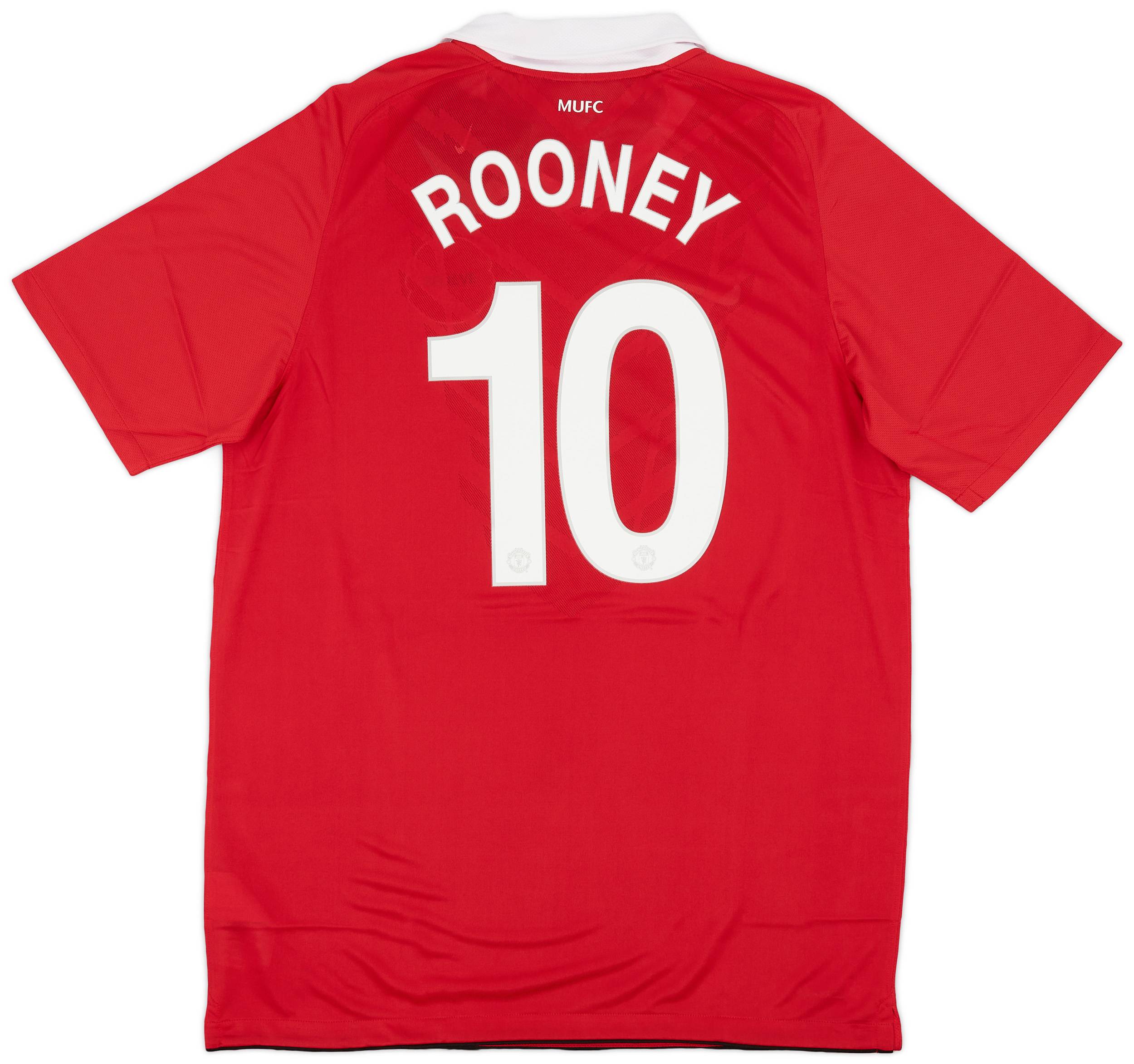 2010-11 Manchester United Home Shirt Rooney #10 (XL)