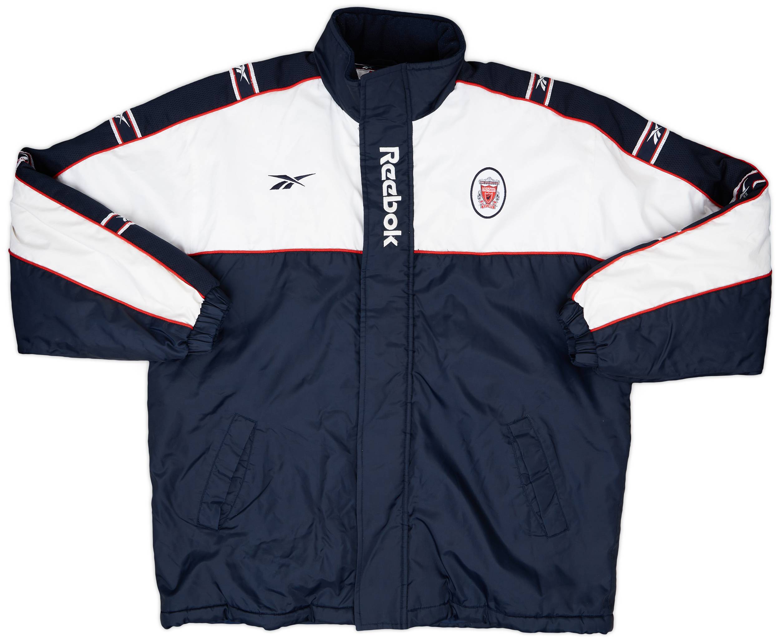 1998-99 Liverpool Reebok Padded Bench Coat - 5/10 - (XL)
