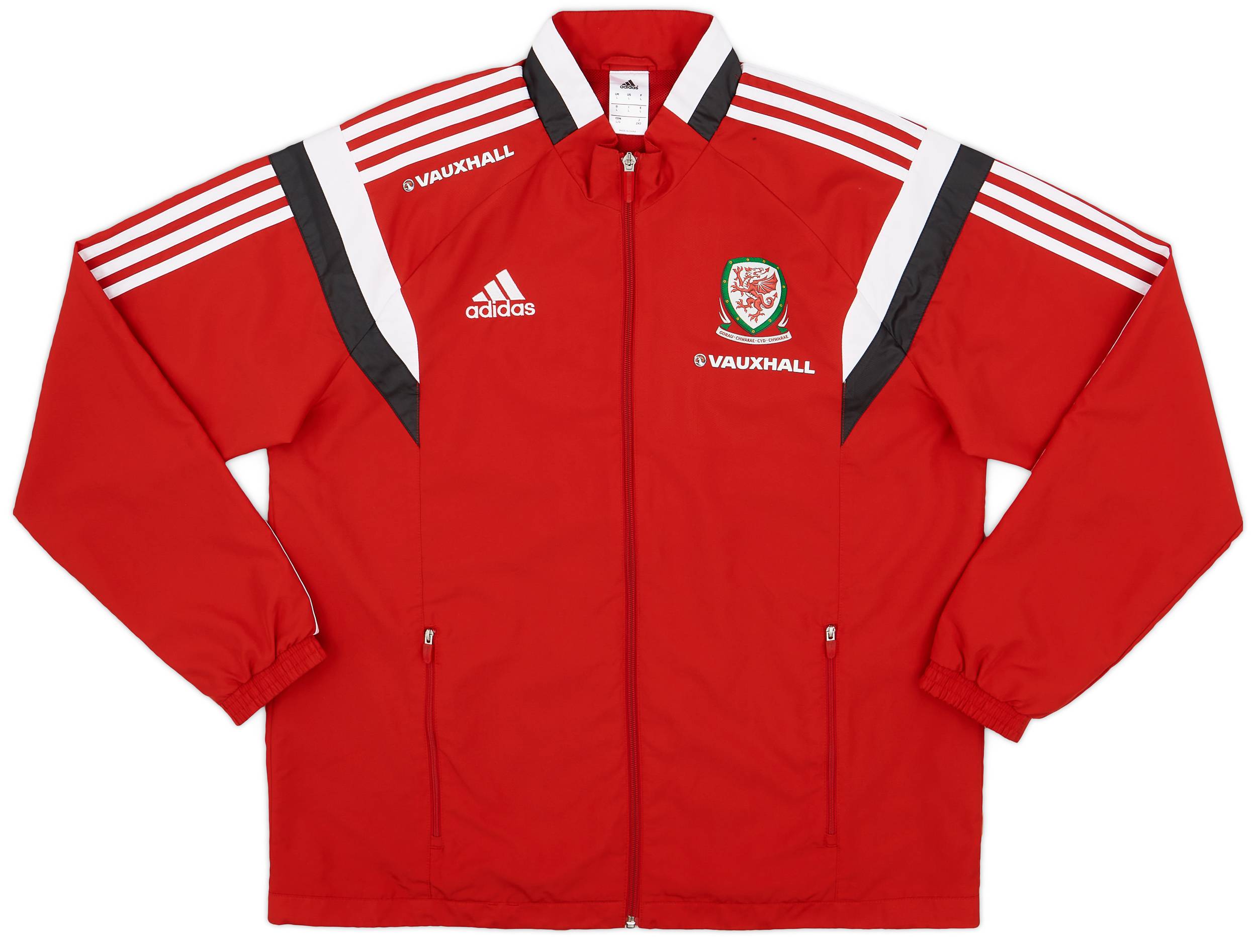 2014-15 Wales adidas Presentation Jacket - 7/10 - (L)