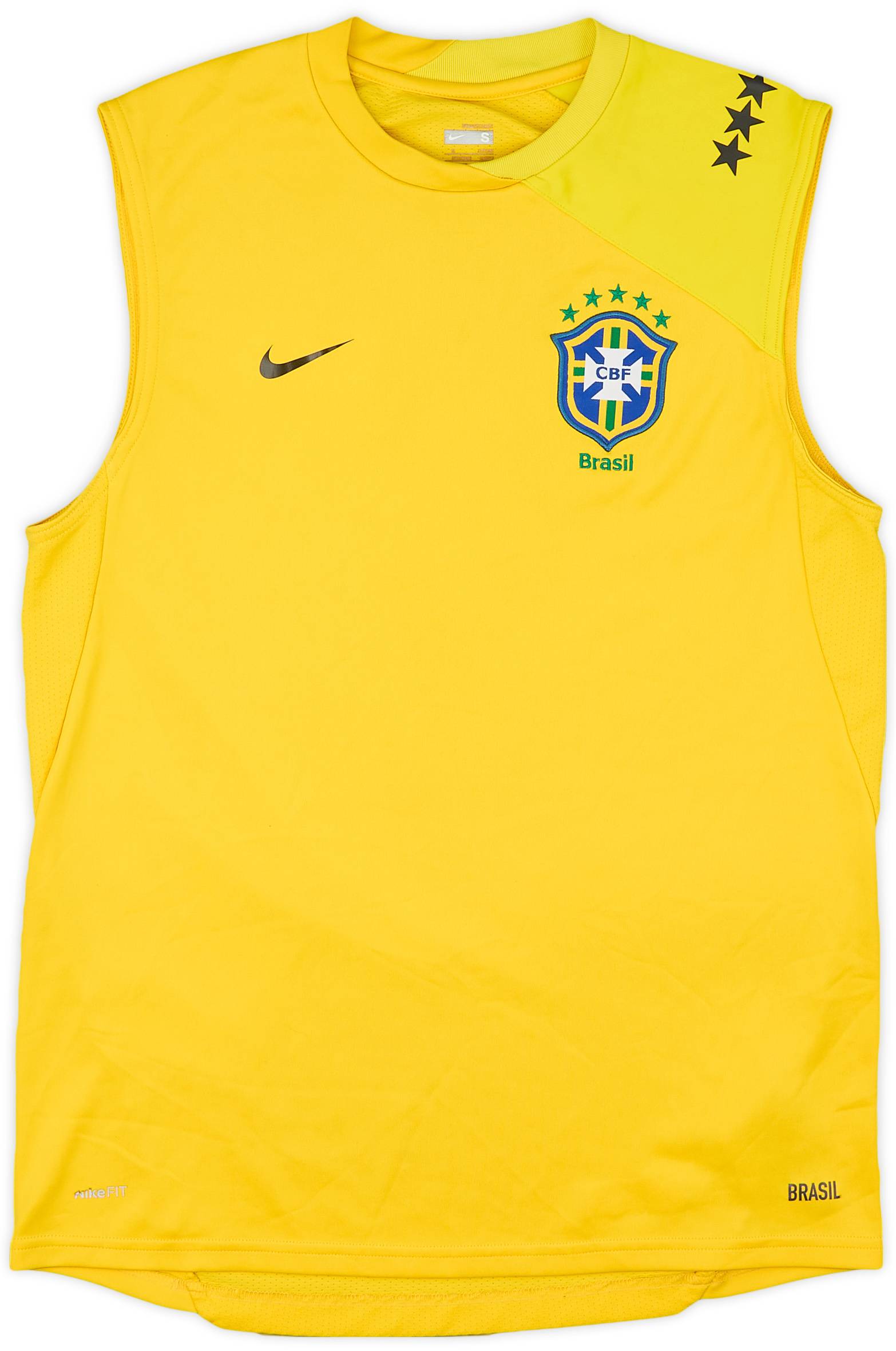 2008-09 Brazil Nike Training Vest - 8/10 - (S)