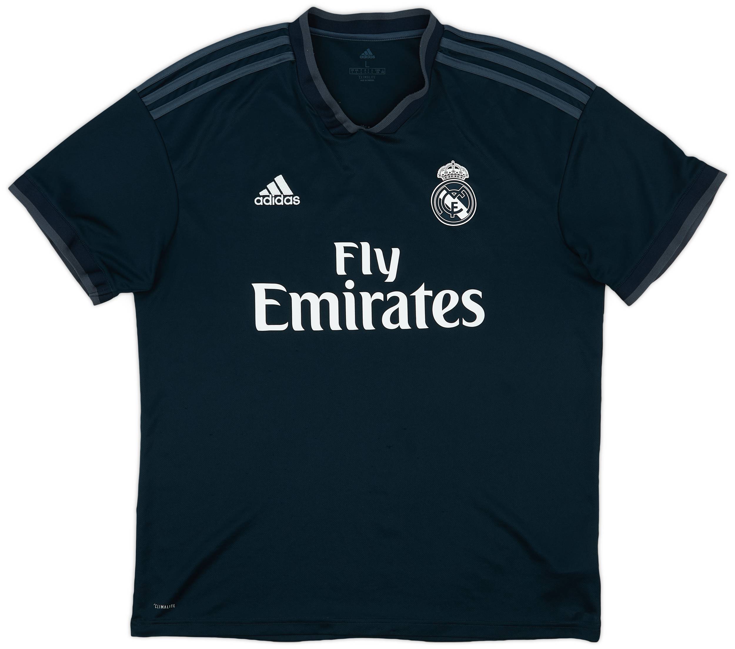 2018-19 Real Madrid Away Shirt - 8/10 - (L)